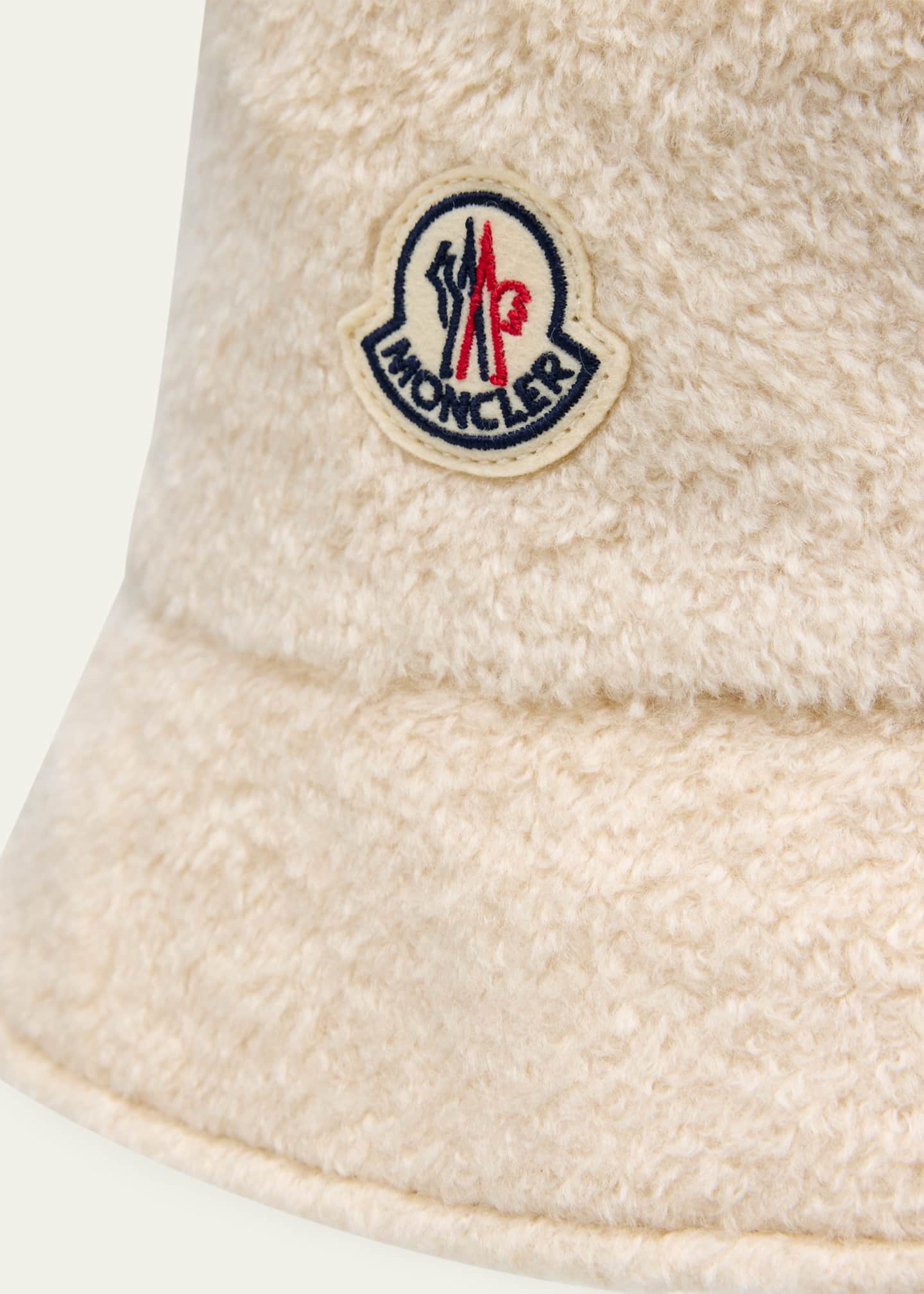 Moncler Wool Logo Bucket Hat - Bergdorf Goodman