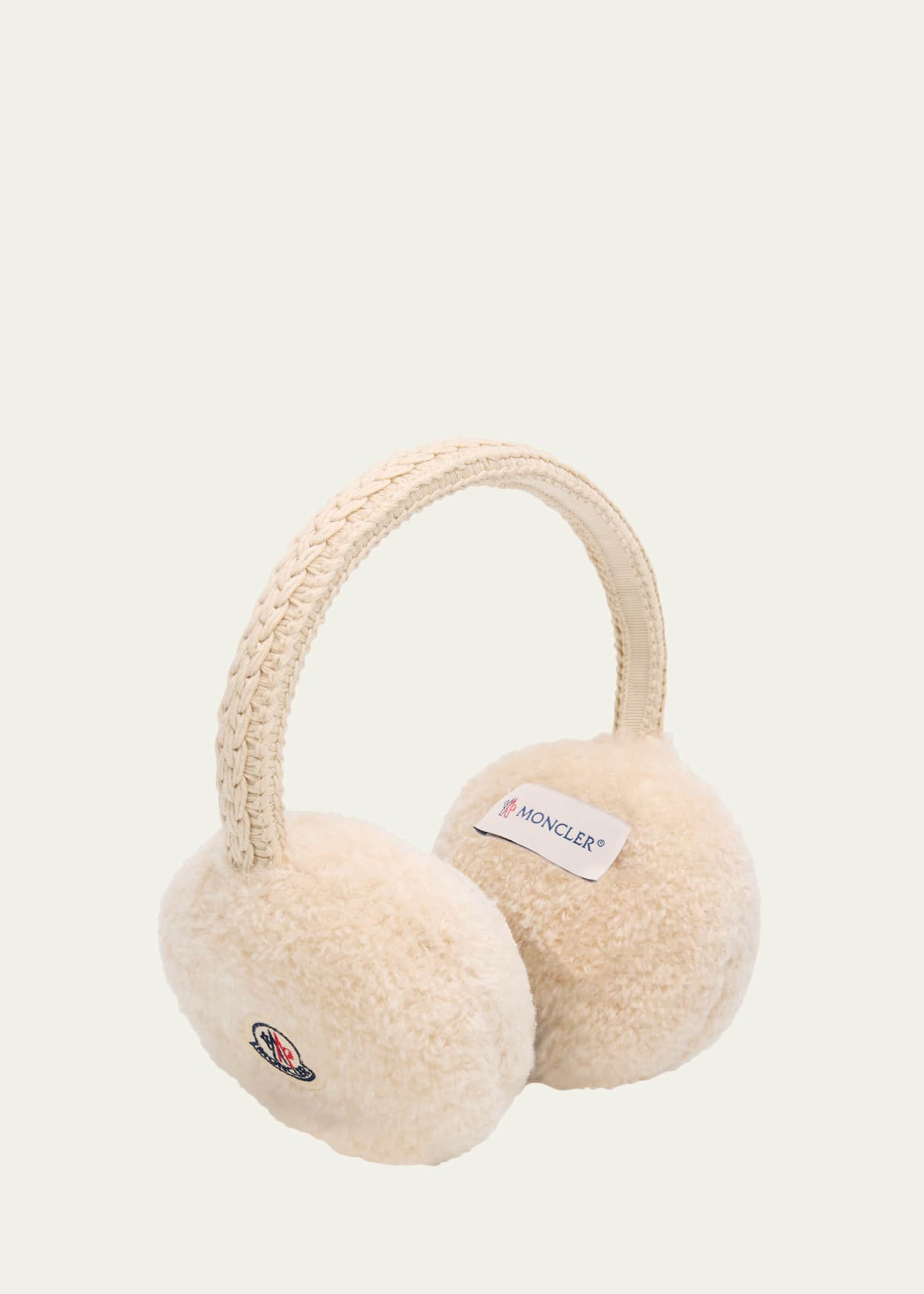Moncler Teddy Fleece Earmuffs - Bergdorf Goodman