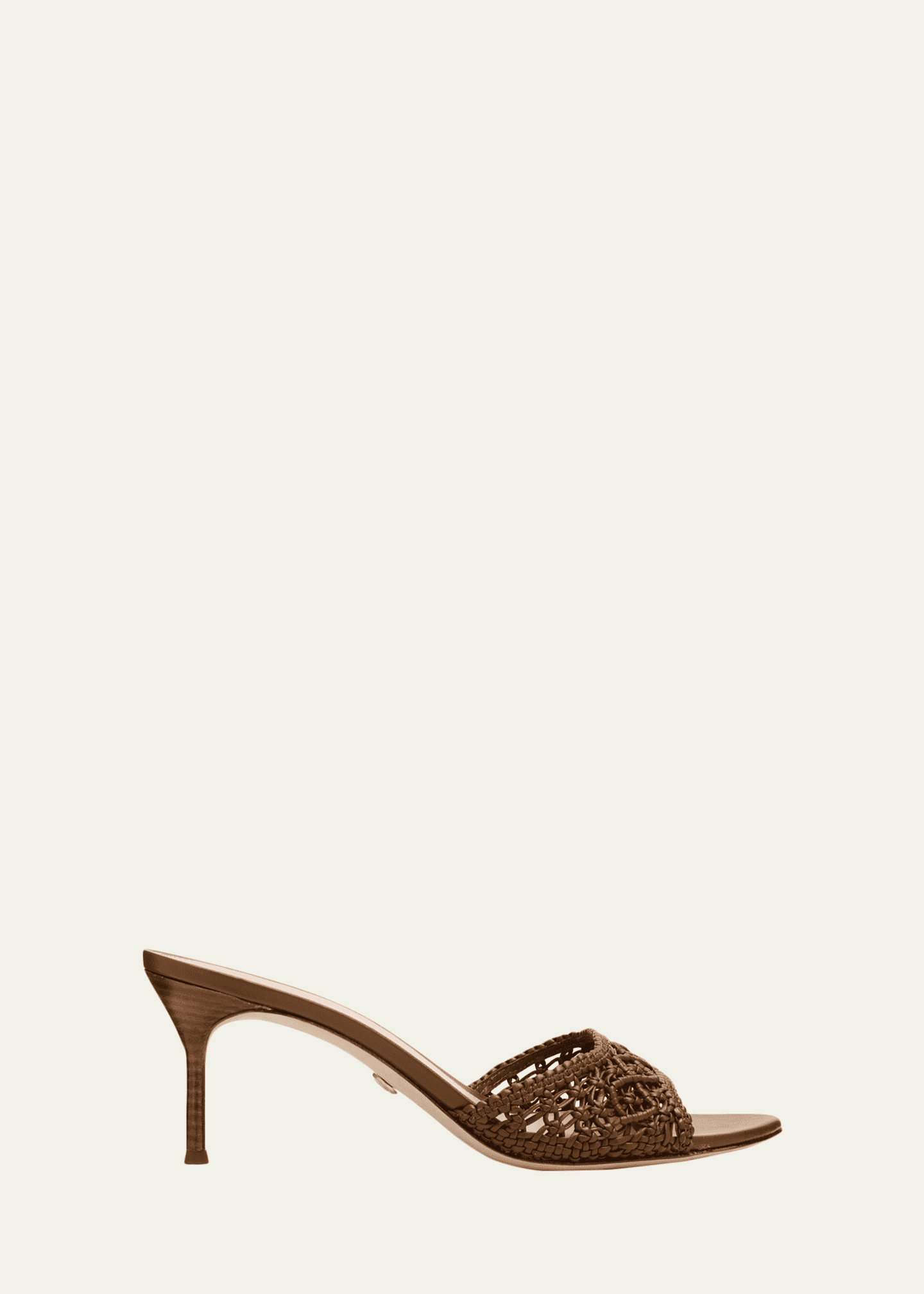 Veronica Beard 70mm Tia Macrame Leather Sandals - Bergdorf Goodman