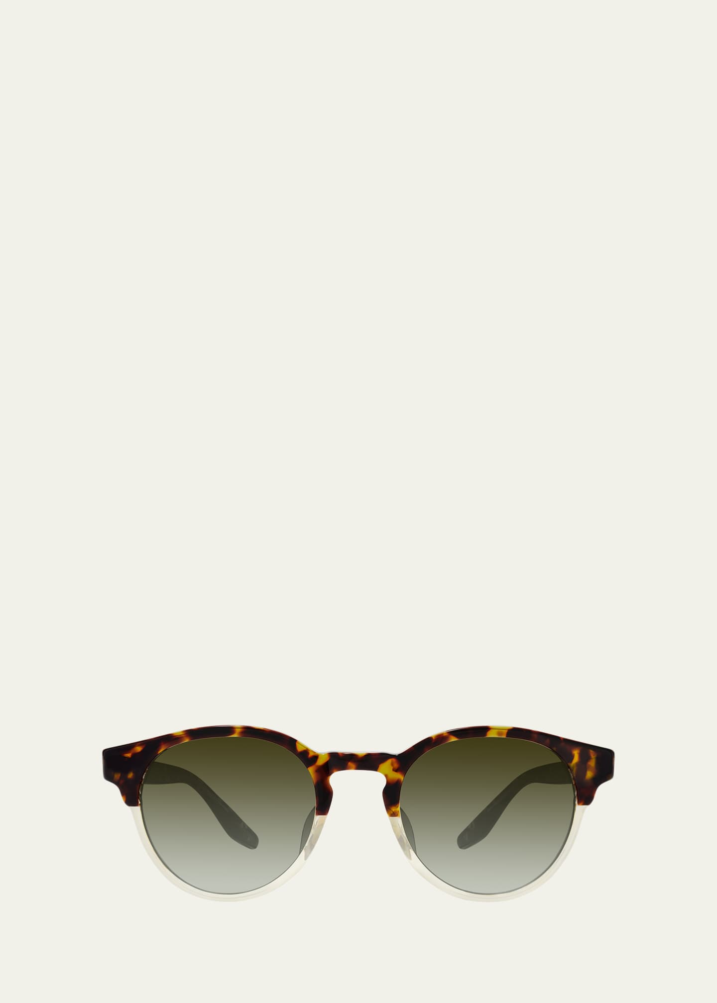Barton Perreira Beckford 49mm Round Acetate Sunglasses - Bergdorf Goodman