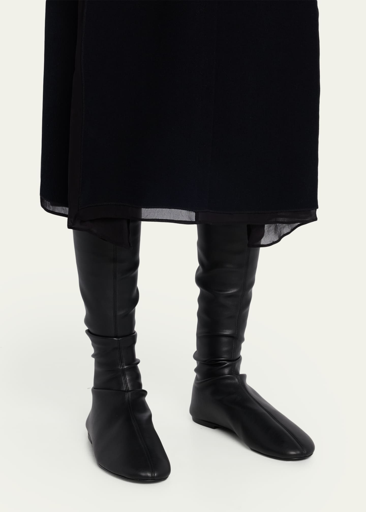 Proenza Schouler Tee Stretch Faux Leather Over-The-Knee Boots ...