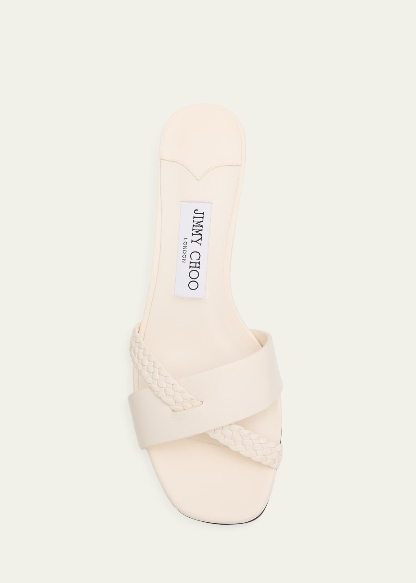 Jimmy Choo 45mm Rori Leather Mule Sandals - Bergdorf Goodman