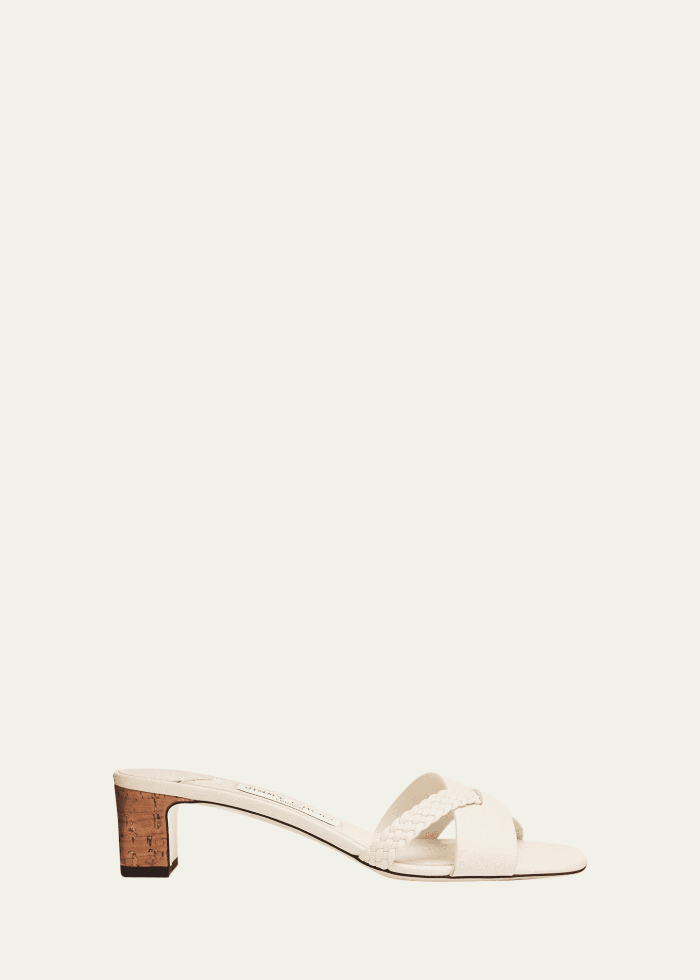 Jimmy Choo 45mm Rori Leather Mule Sandals - Bergdorf Goodman
