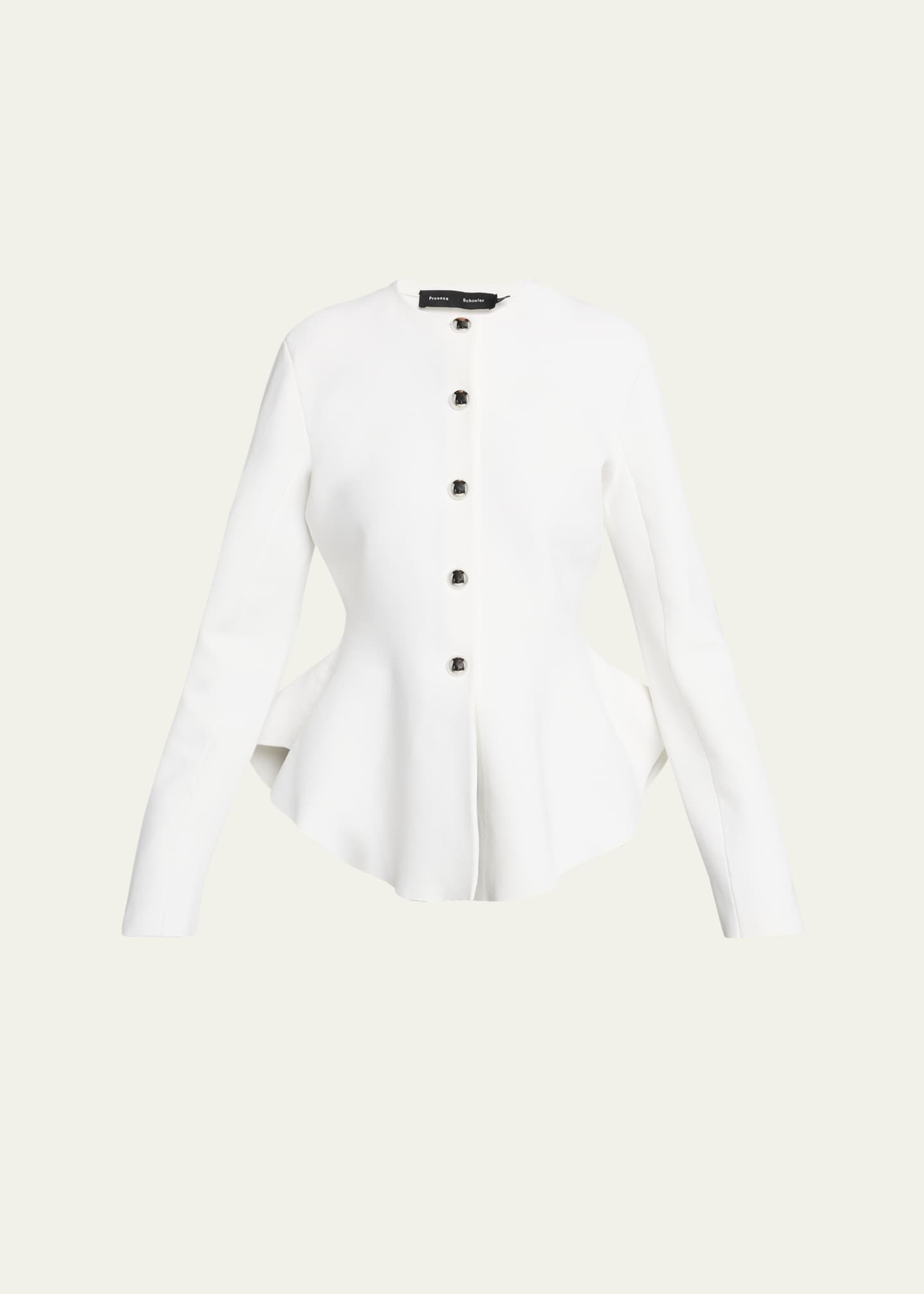 Proenza Schouler Dasha Peplum Jacket - Bergdorf Goodman