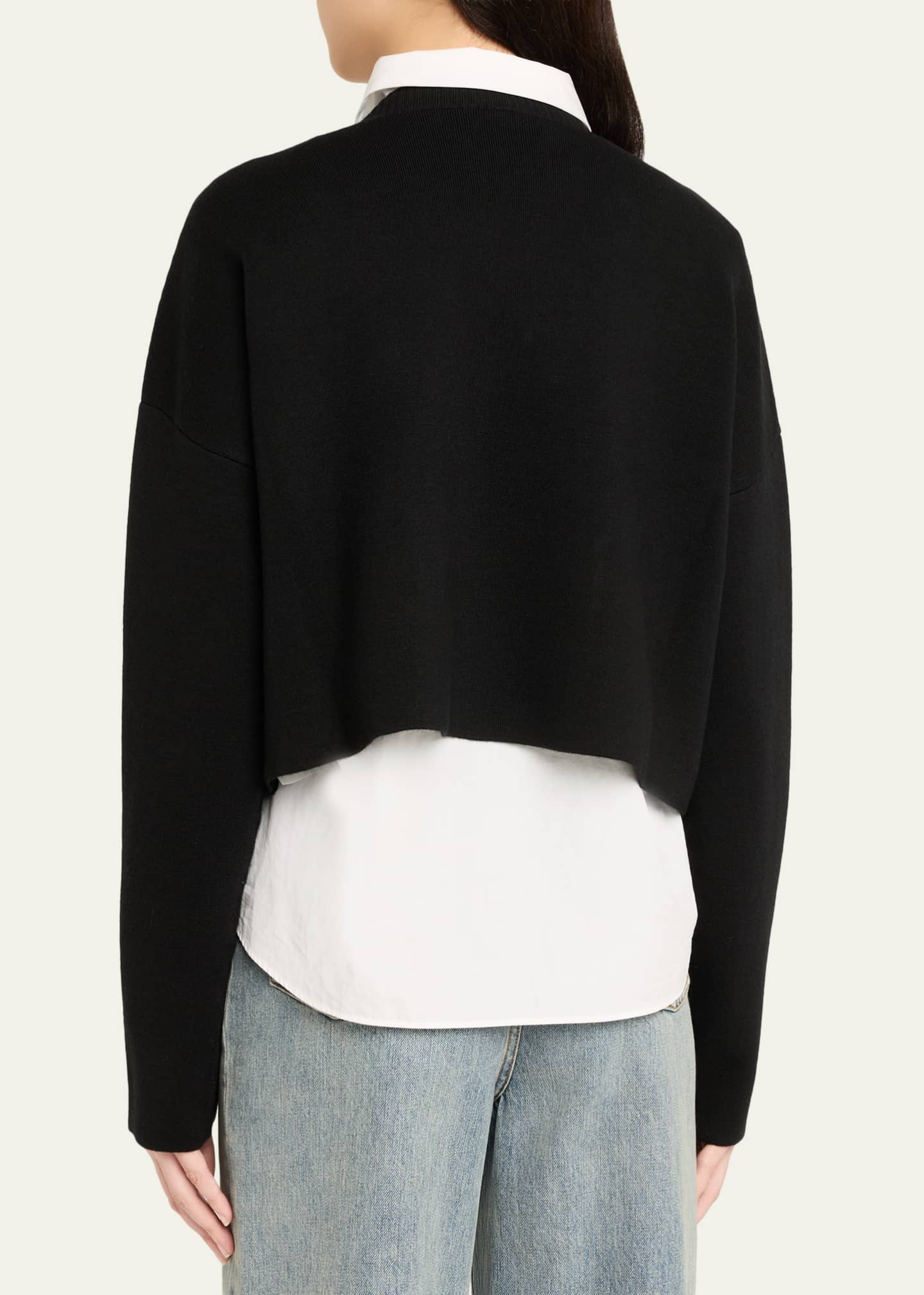 Loewe Anagram Wool-Blend Sweater - Bergdorf Goodman
