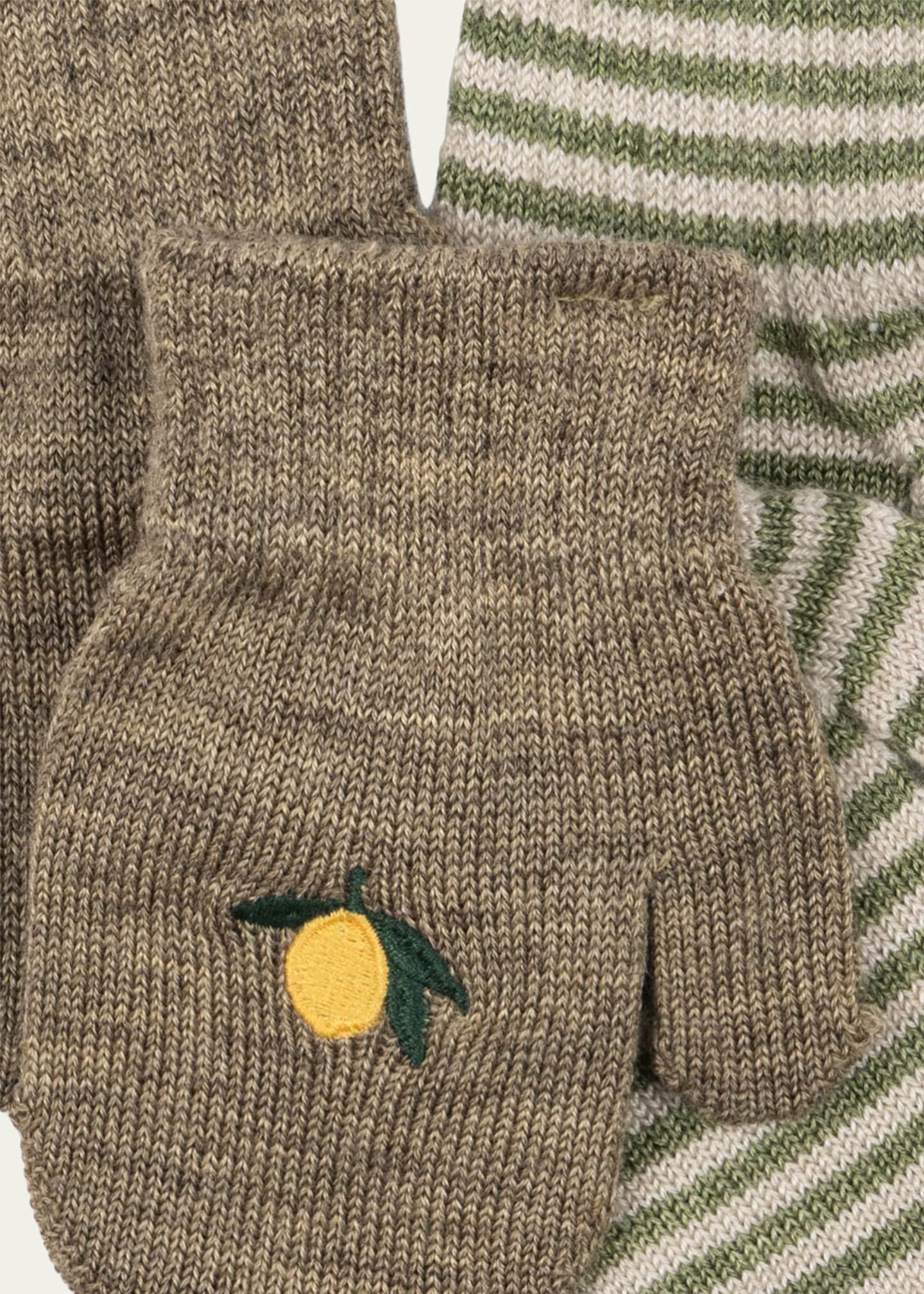 Konges Slojd Kid's 2-Pack Filla Mittens - Bergdorf Goodman