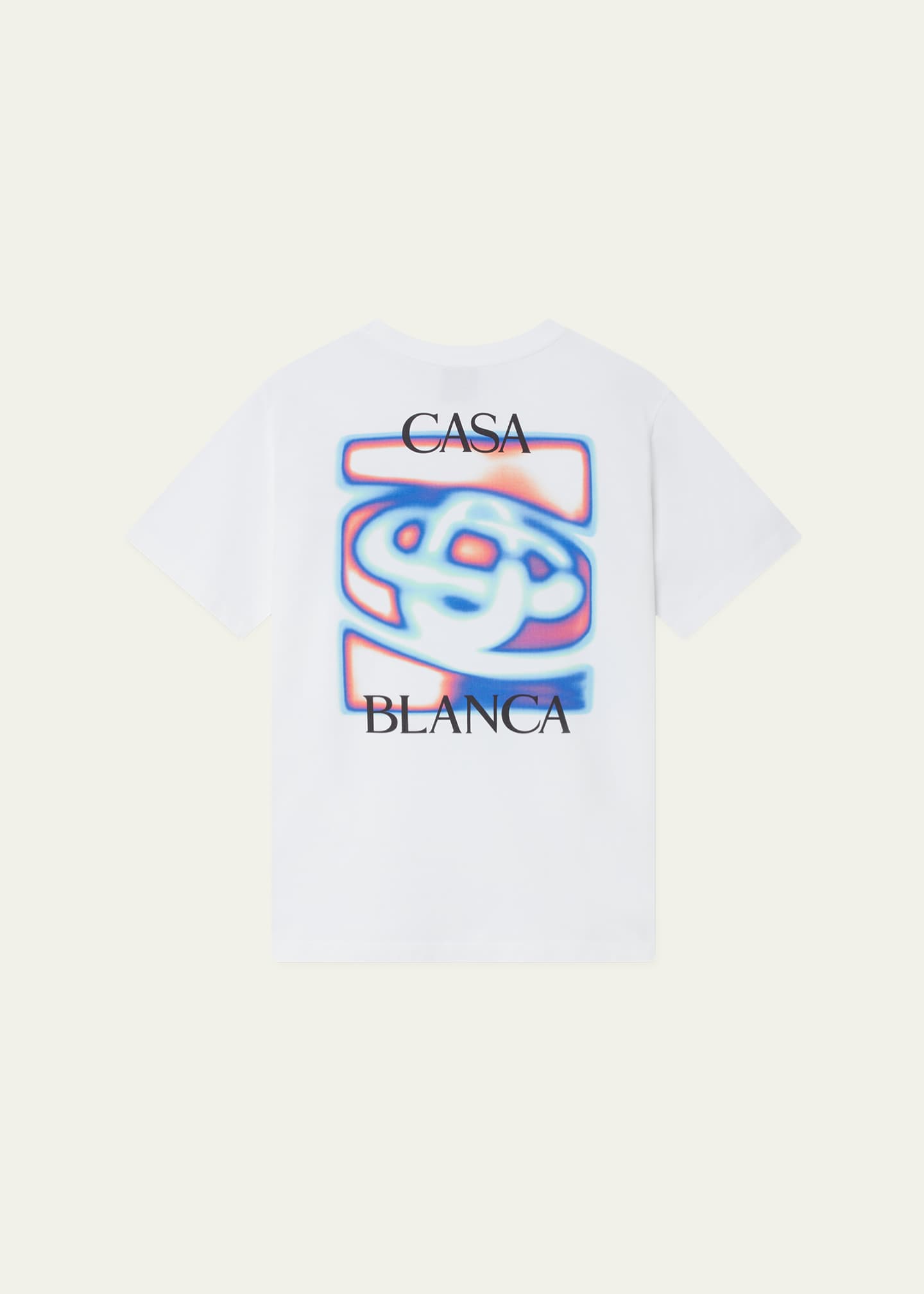 CASABLANCA Men's Heat Map Cotton Logo T‑Shirt - Bergdorf Goodman
