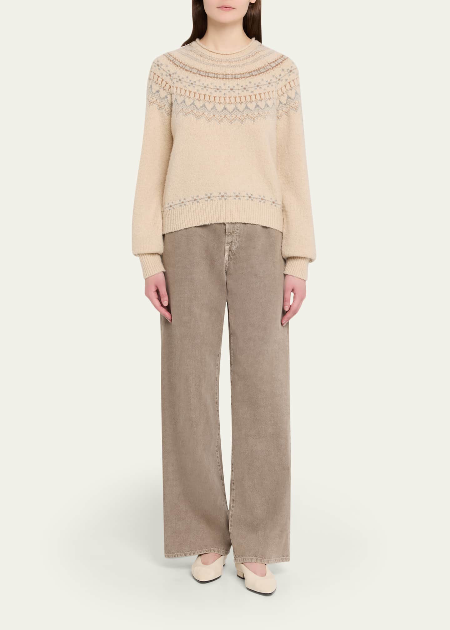 Guest in Residence Cloud Chalet Wool Cashmere Crewneck Sweater ...