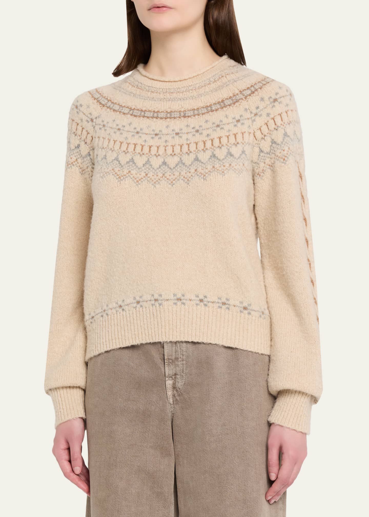 Guest in Residence Cloud Chalet Wool Cashmere Crewneck Sweater ...