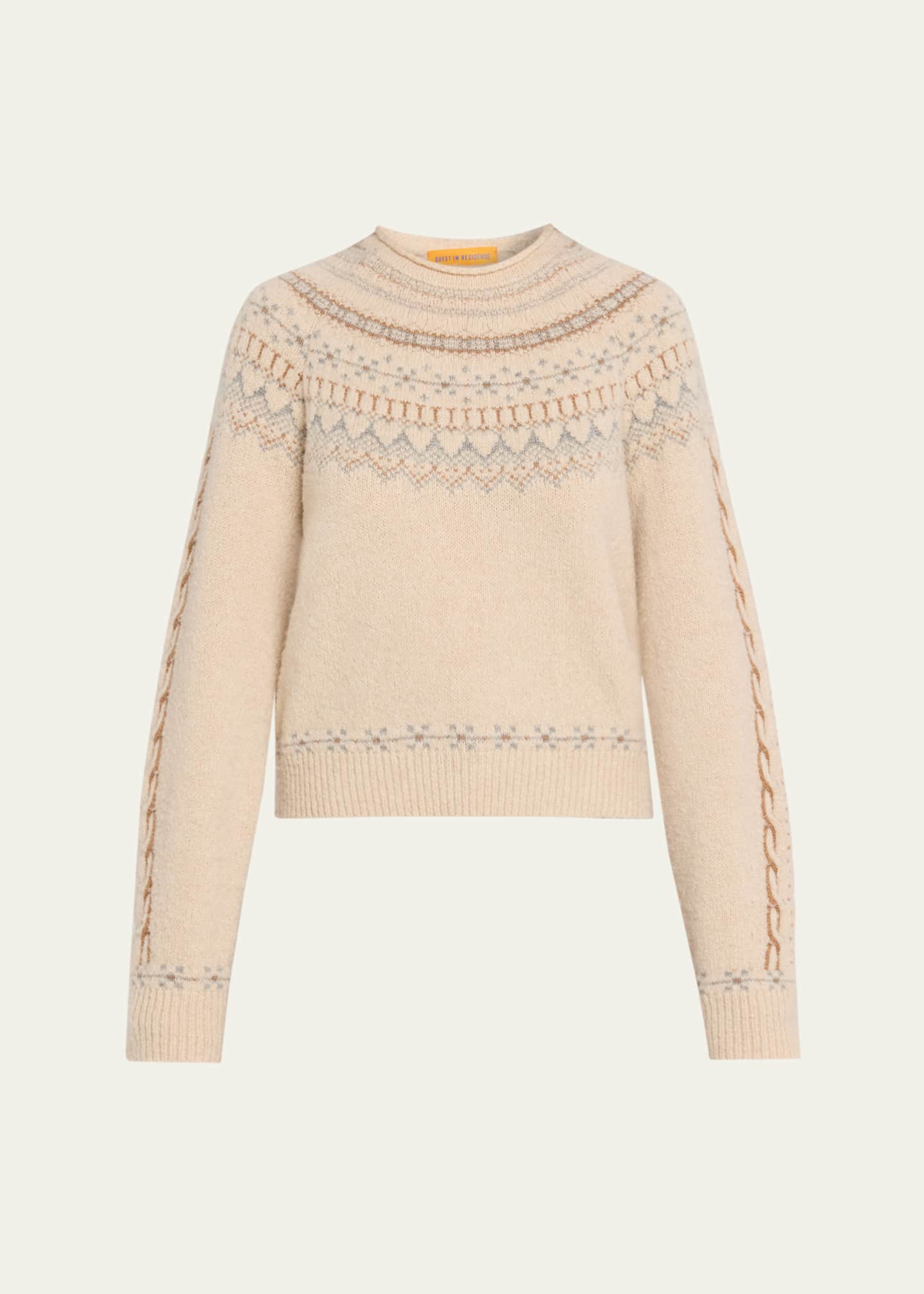 Guest in Residence Cloud Chalet Wool Cashmere Crewneck Sweater ...