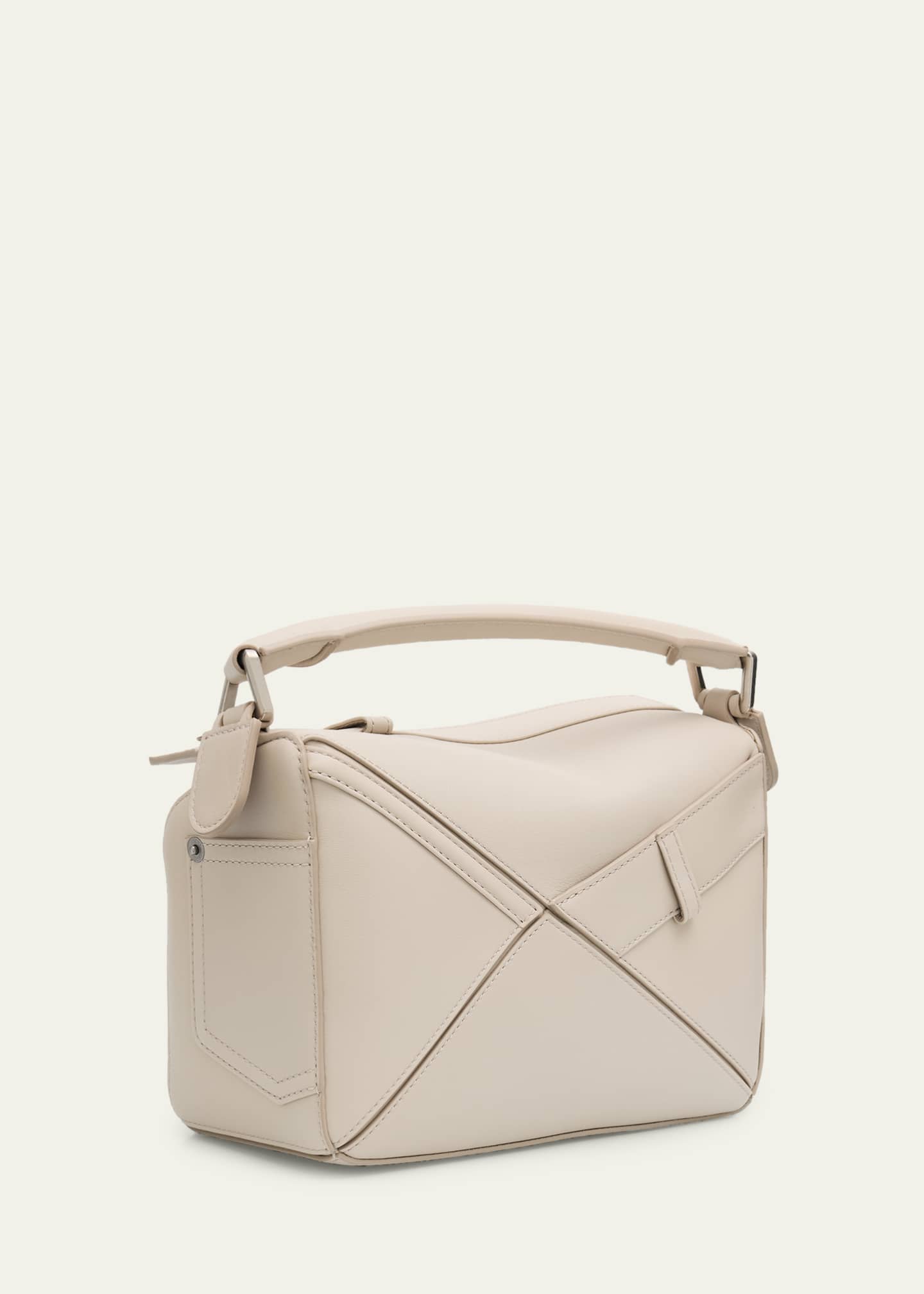 Loewe Puzzle Panta Small Top-Handle Bag in Leather - Bergdorf Goodman
