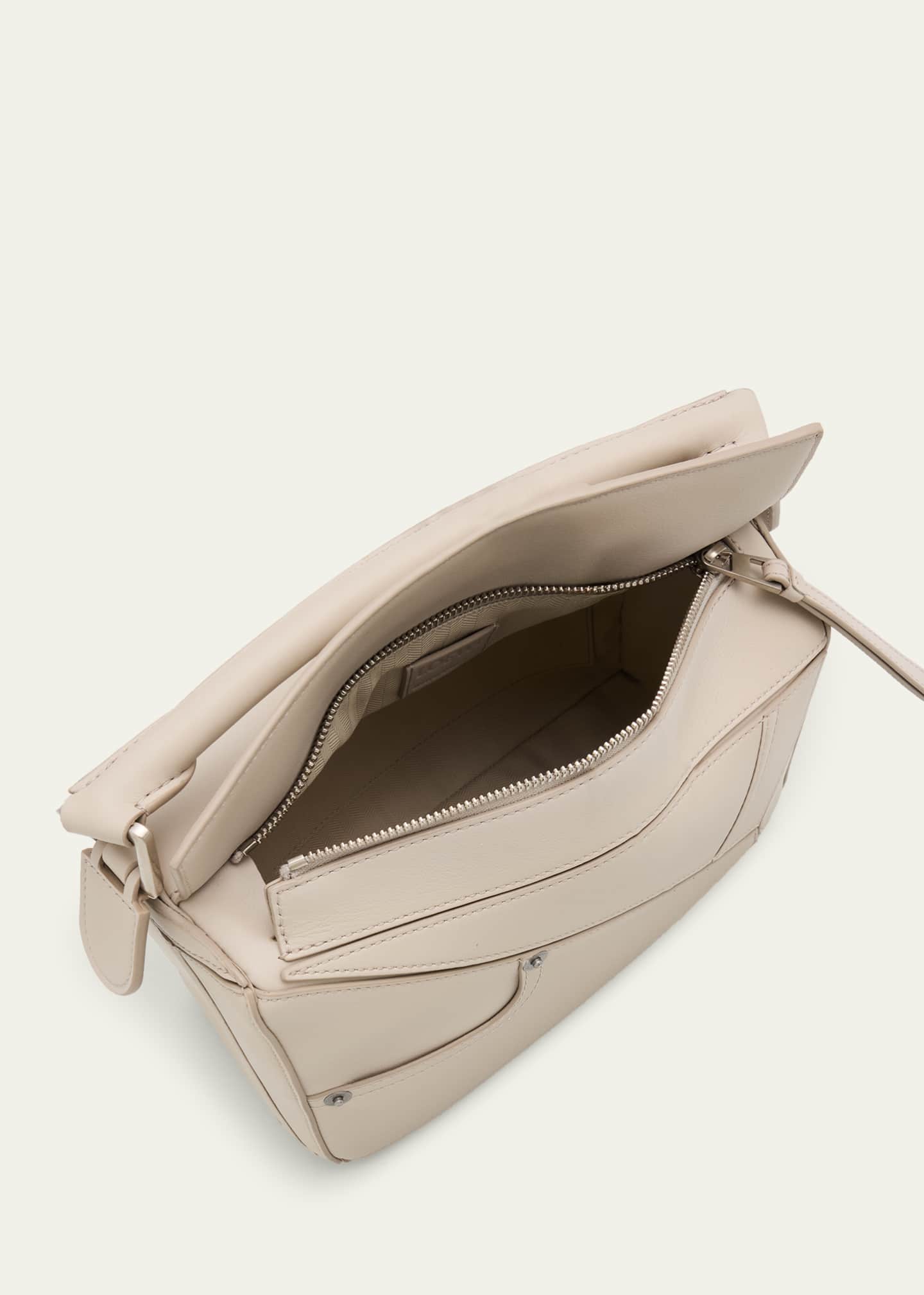 Loewe Puzzle Panta Small Top-Handle Bag in Leather - Bergdorf Goodman