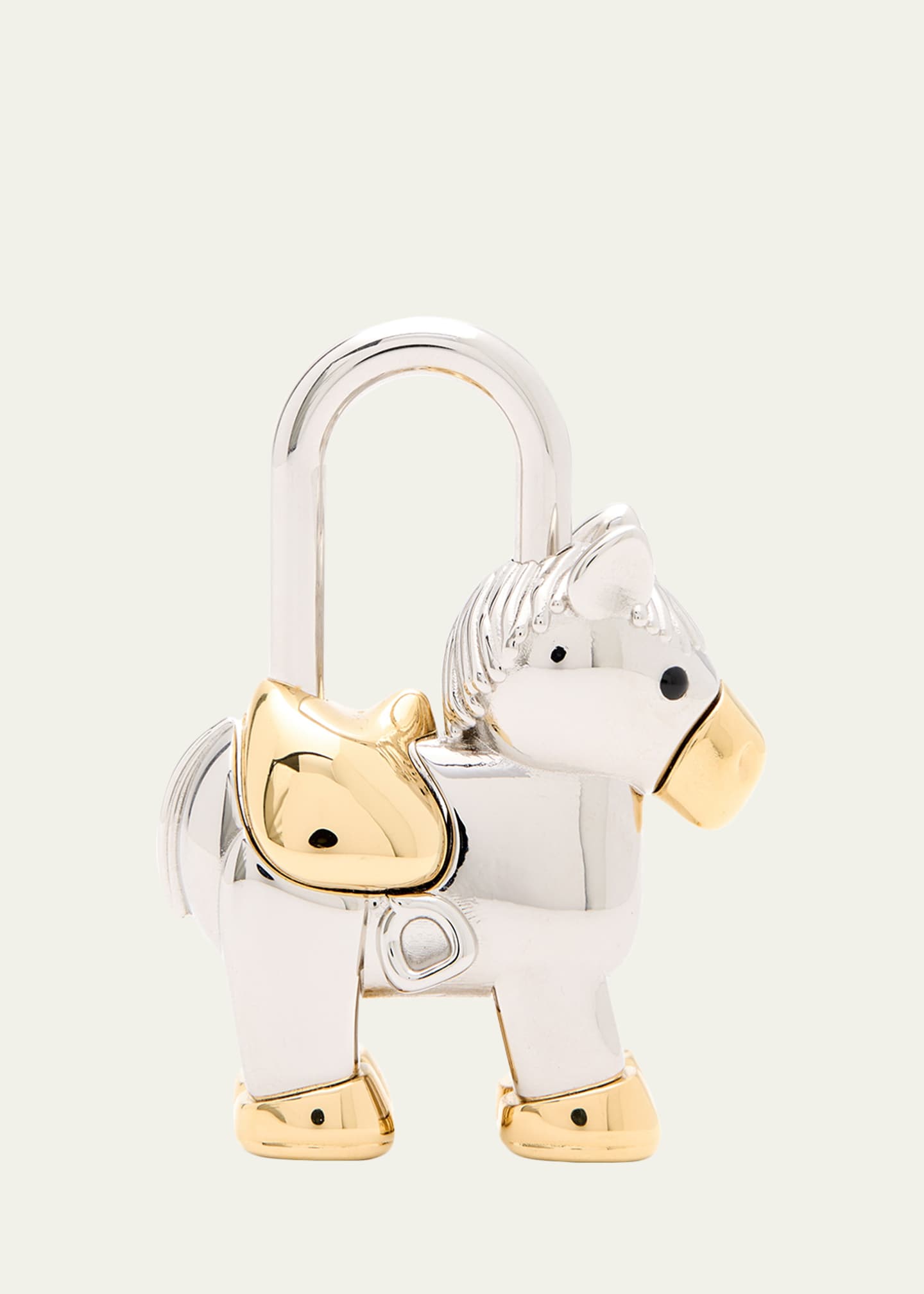 Loewe Horse Padlock Bag Charm - Bergdorf Goodman