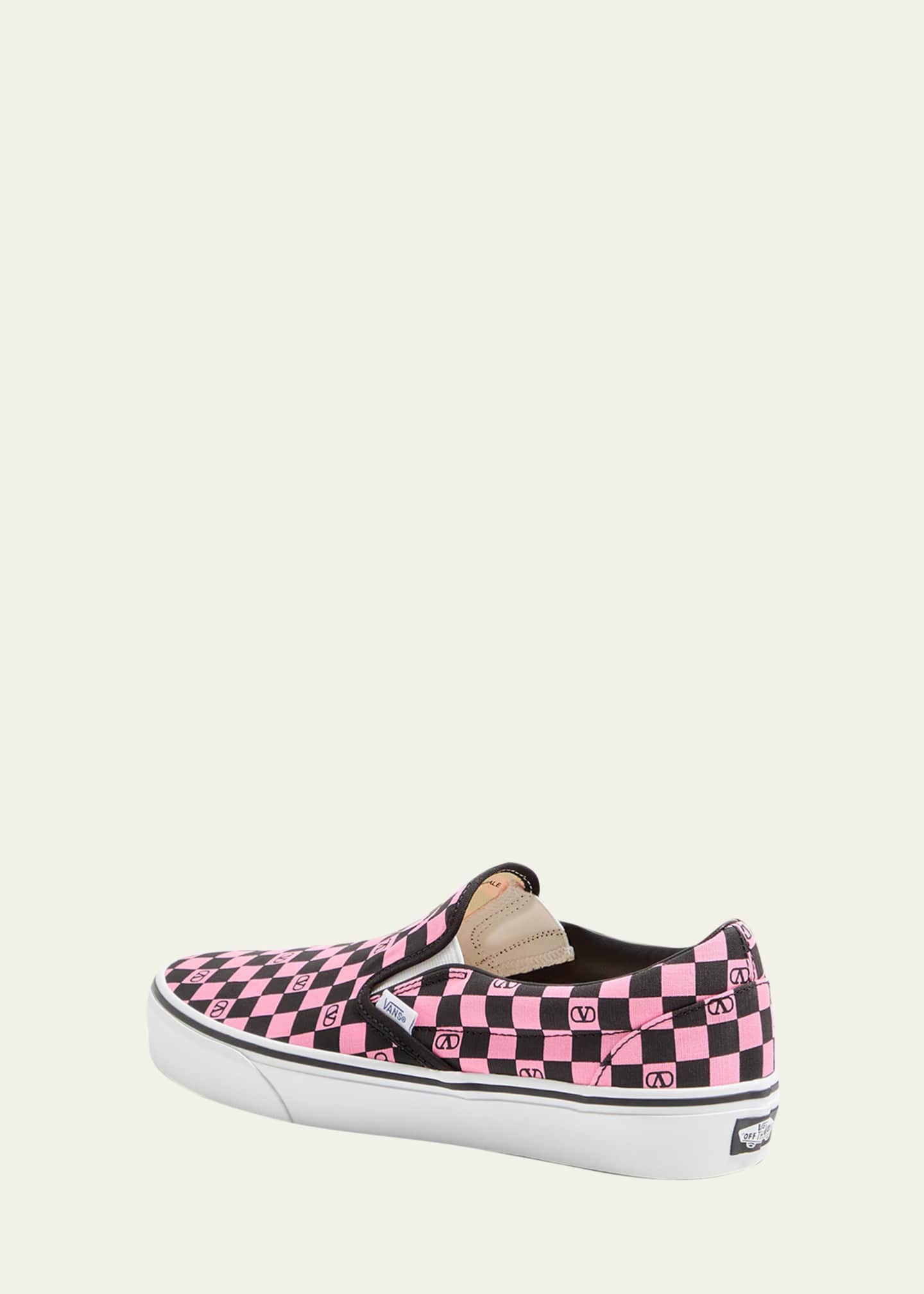 Valentino Garavani x Vans Men's VLogo Checkerboard Classic Slip-On ...
