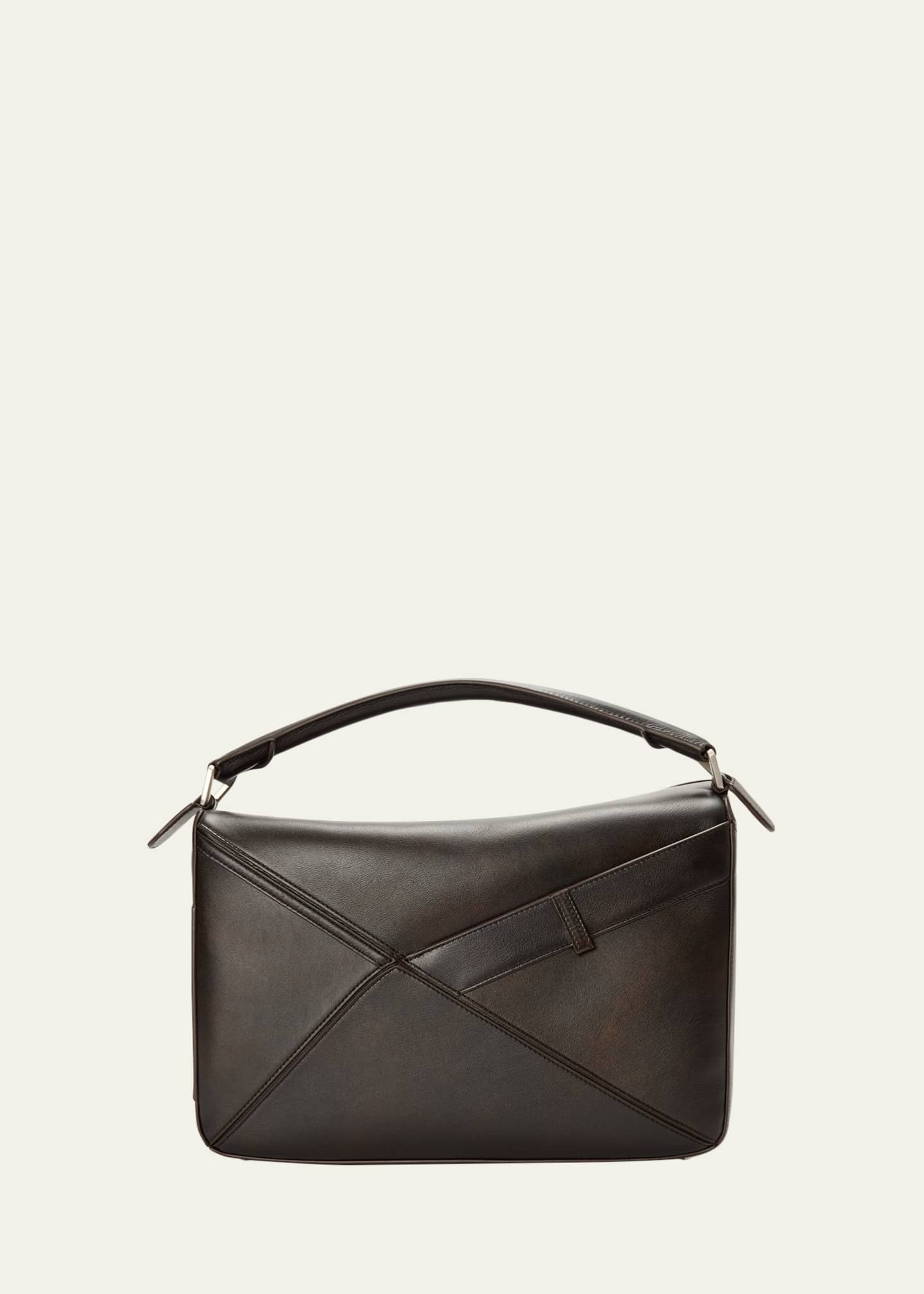 Loewe Men's Large Panta Puzzle Calfskin Shoulder Bag - Bergdorf Goodman