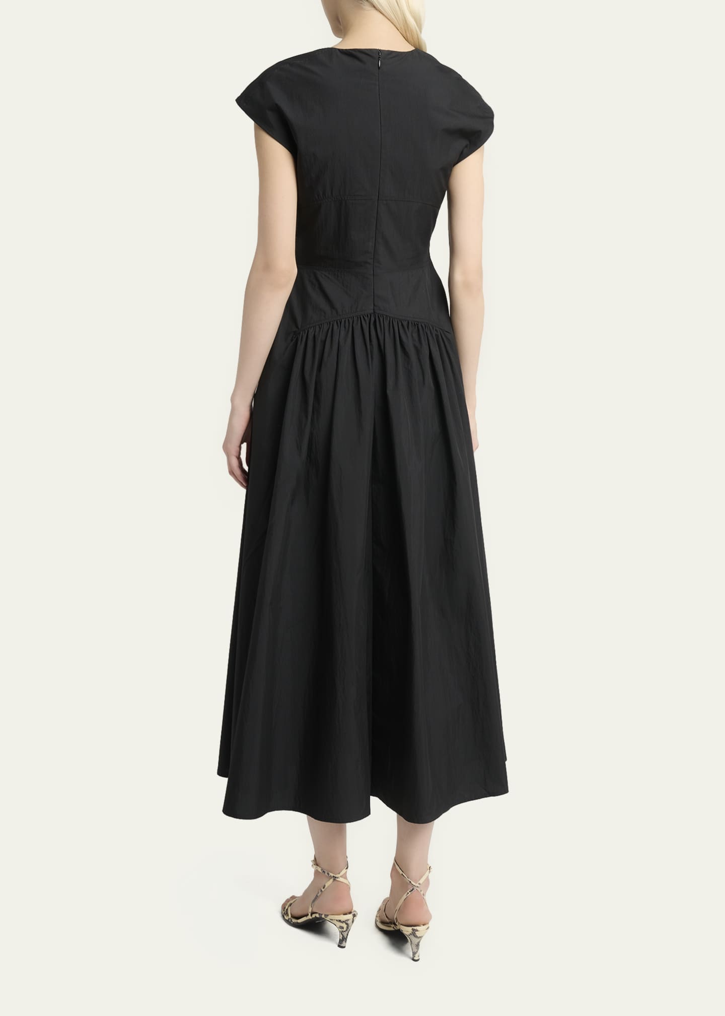 Proenza Schouler White Label Nyssa A-Line Technical Cotton Dress ...