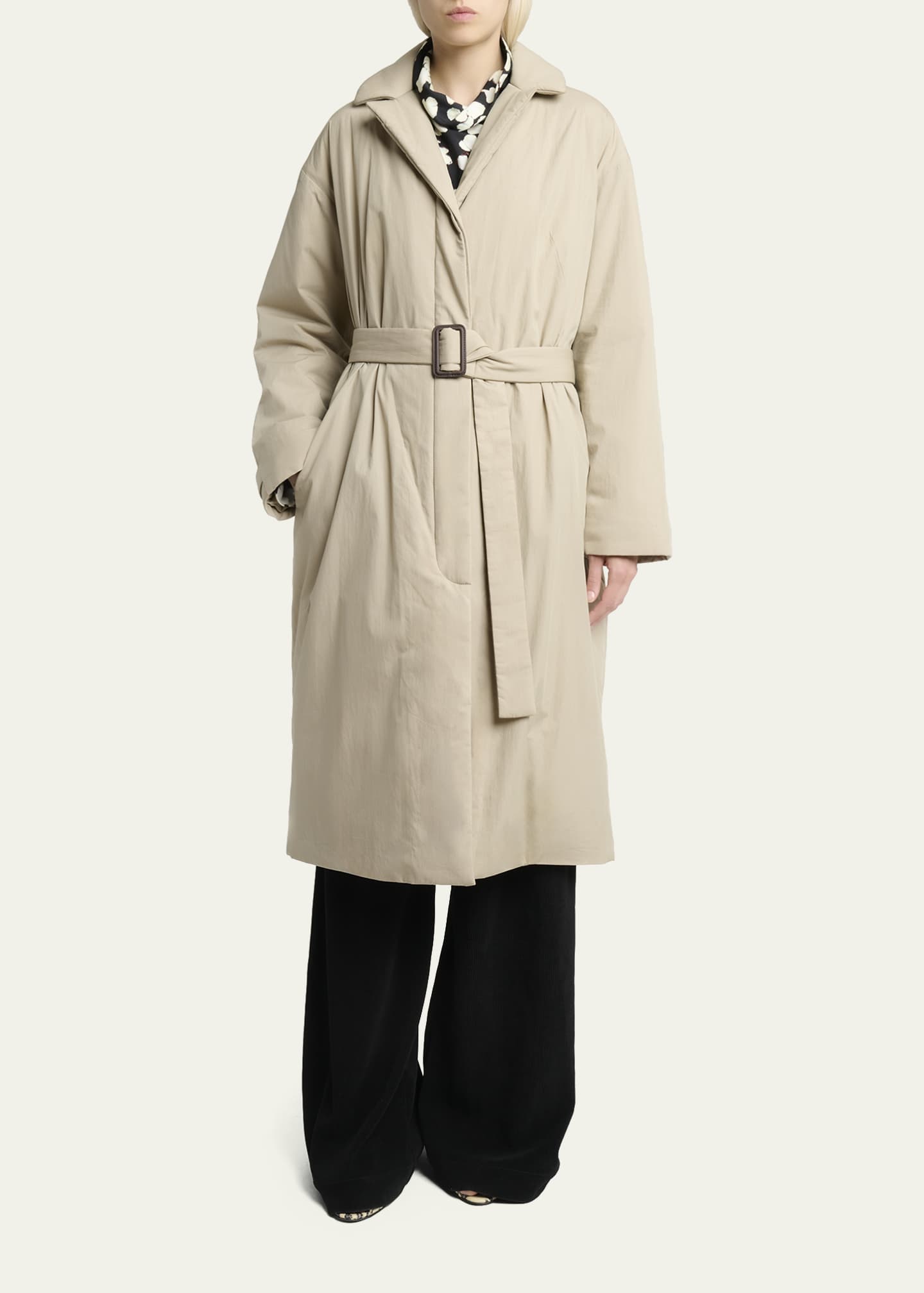 Proenza Schouler Saphira Parachute Cotton Trench Coat - Bergdorf Goodman