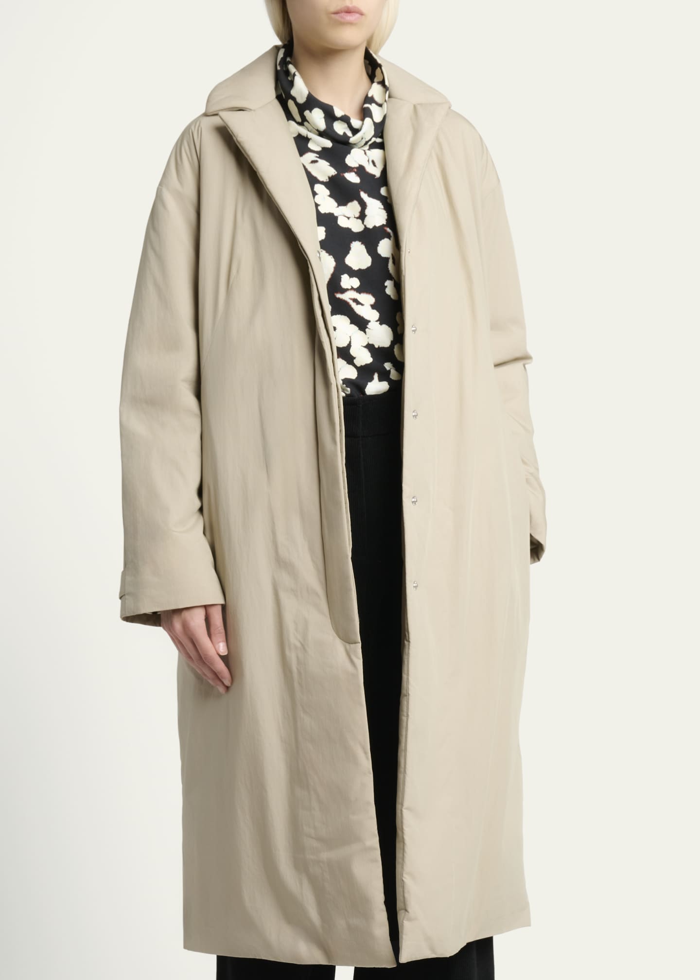 Proenza Schouler Saphira Parachute Cotton Trench Coat - Bergdorf Goodman