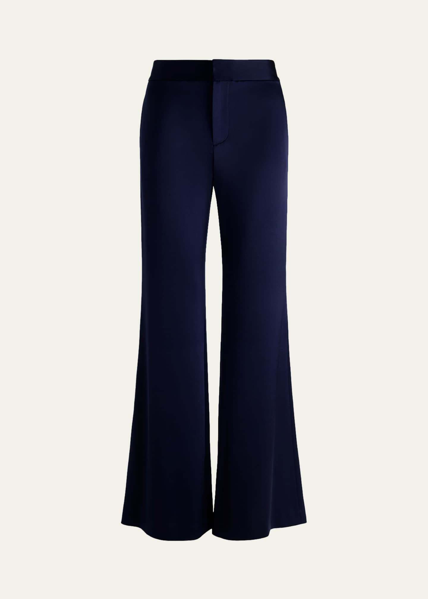 Alice + Olivia Shane Satin Wide-Leg Pants - Bergdorf Goodman