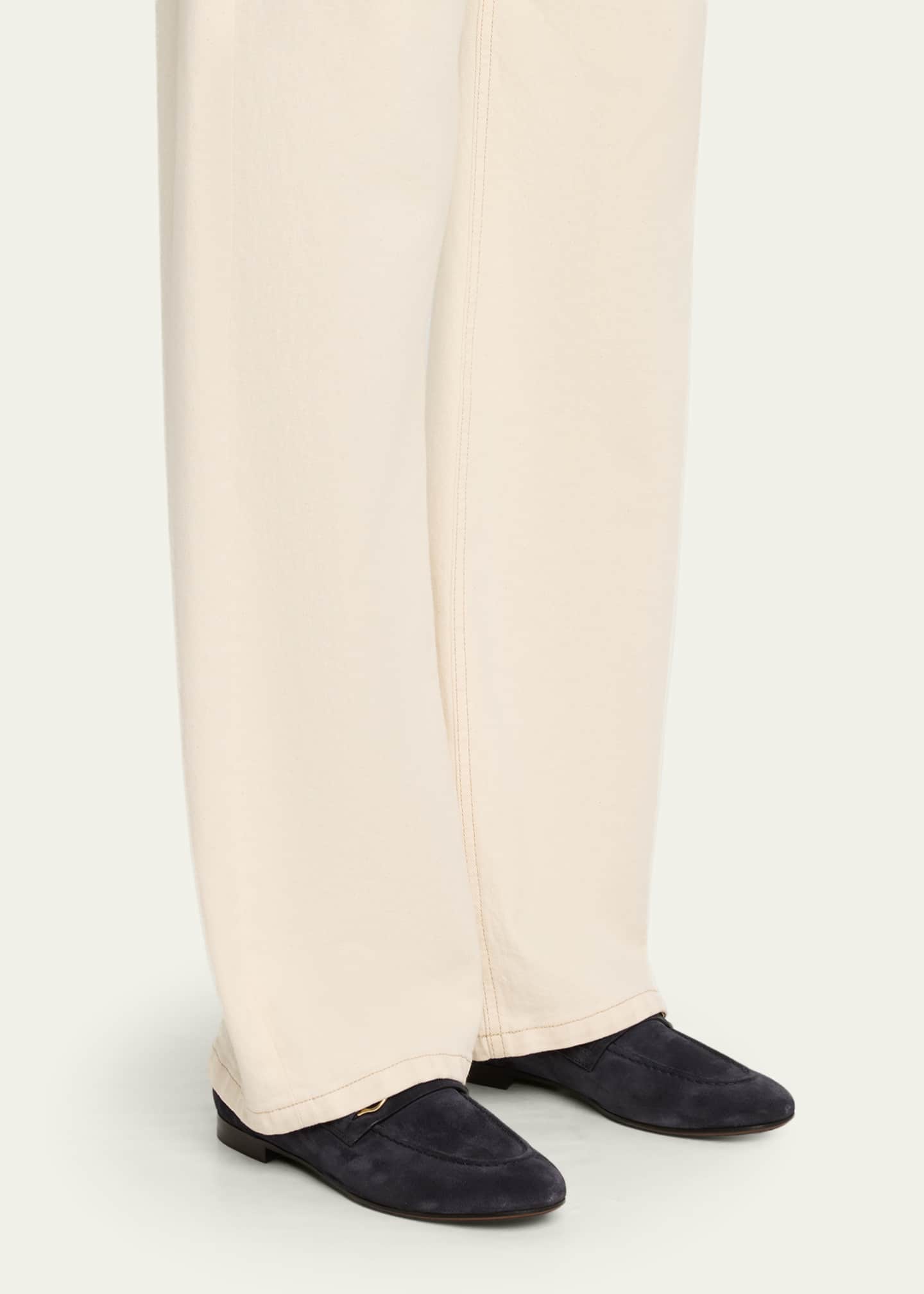 Brunello Cucinelli Suede Loafers with Horsebit Strap - Bergdorf Goodman