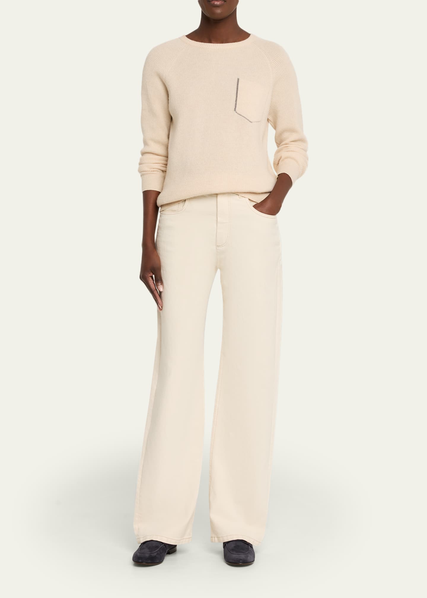 Brunello Cucinelli Suede Loafers with Horsebit Strap - Bergdorf Goodman