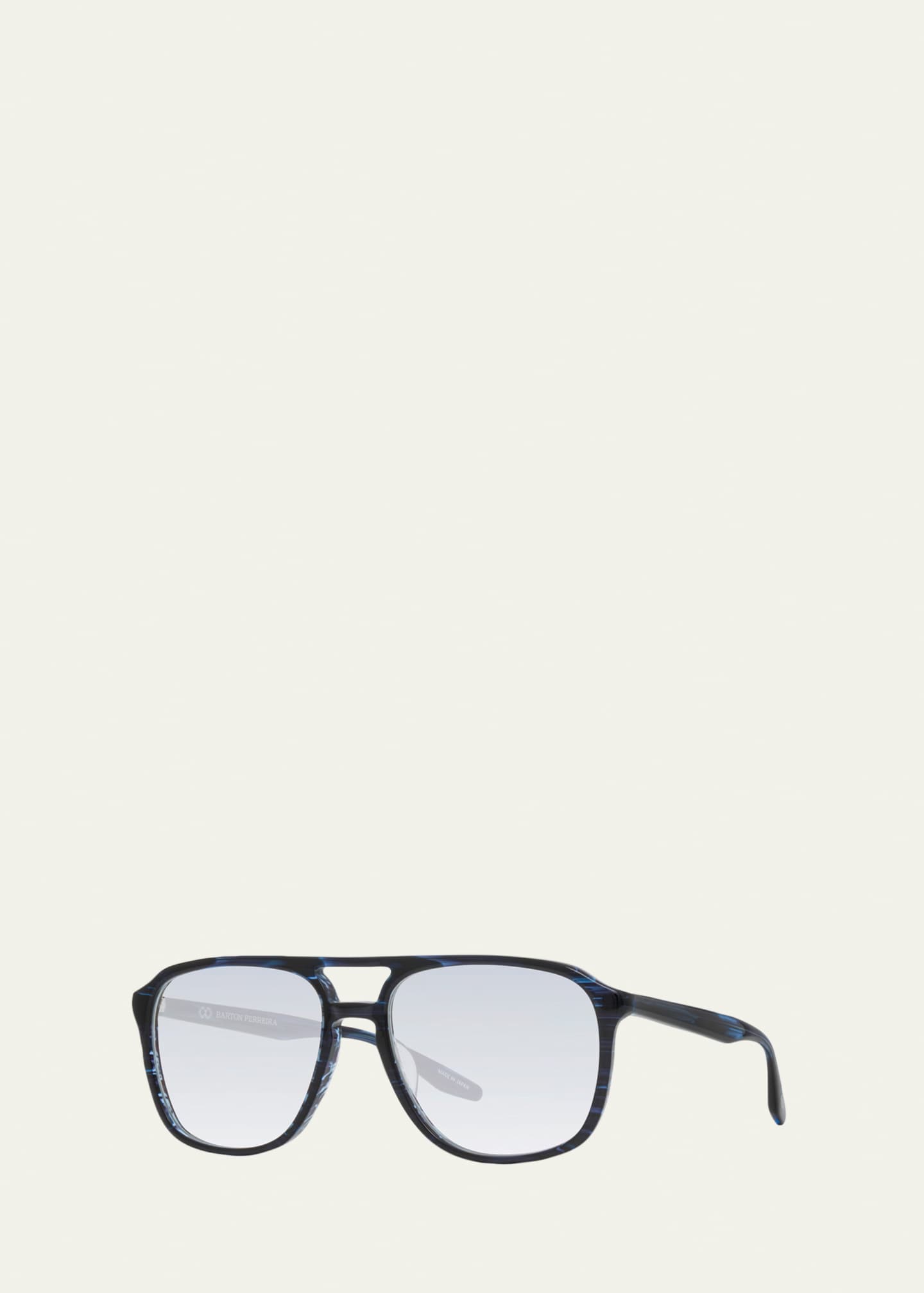 Barton Perreira Men's Gyalis Acetate Navigator Frames - Bergdorf Goodman