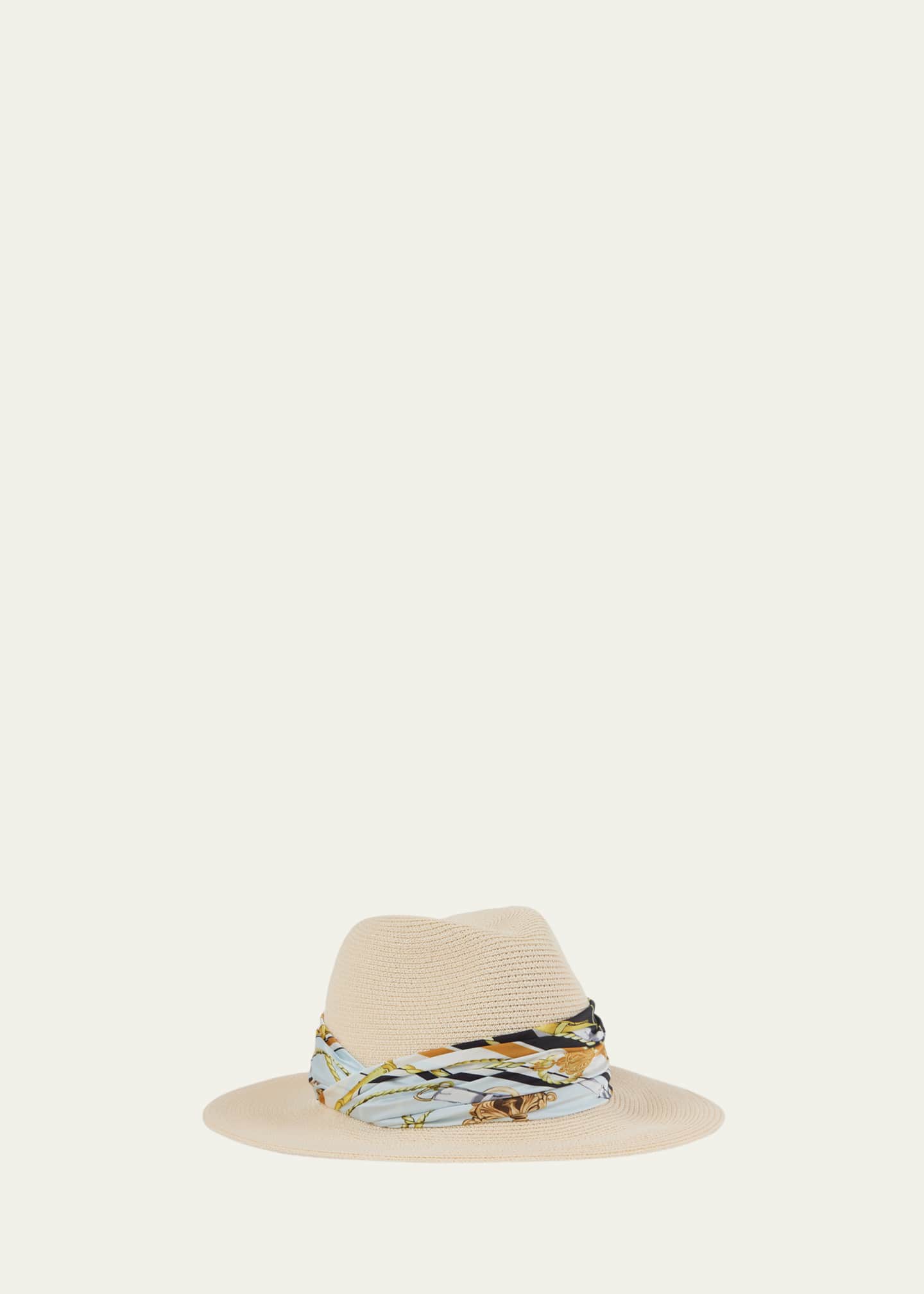 Eugenia Kim Courtney Woven Paper Fedora - Bergdorf Goodman