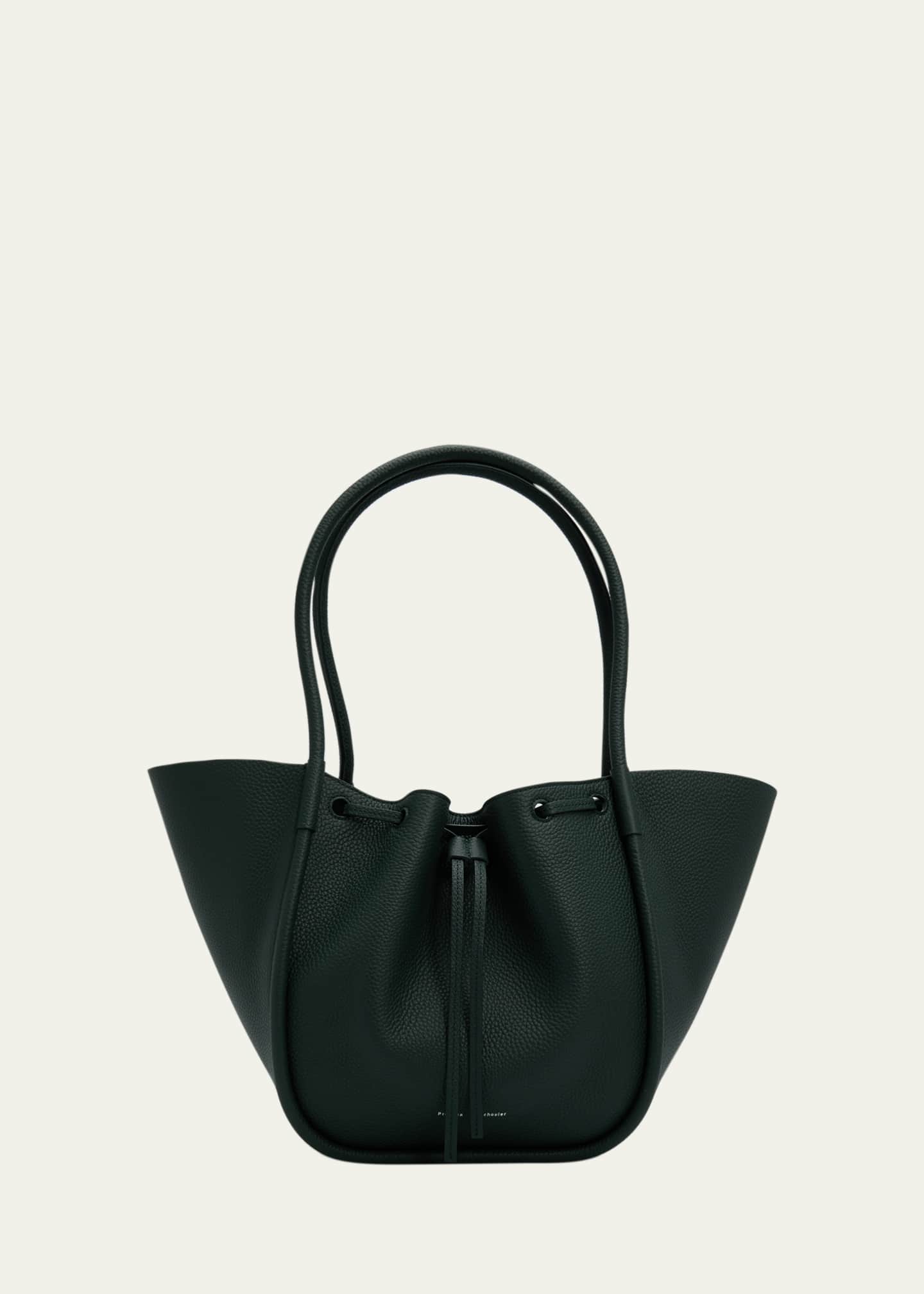 Proenza Schouler Large Ruched Pebbled Leather Tote Bag - Bergdorf Goodman
