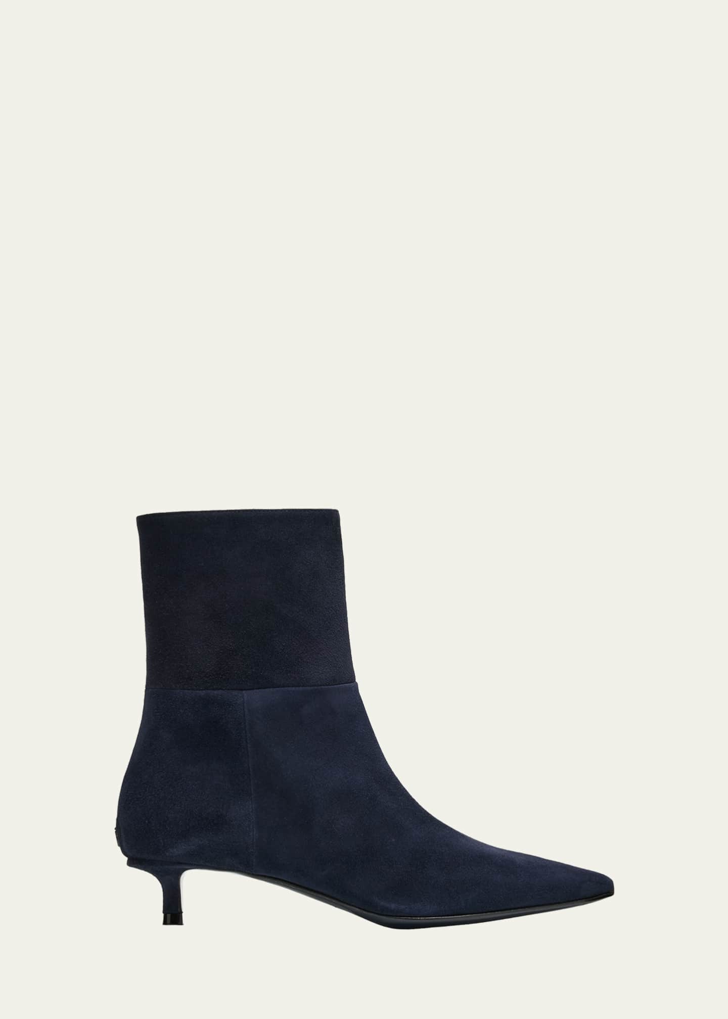 Jimmy Choo Lory 35 Suede Ankle Booties - Bergdorf Goodman