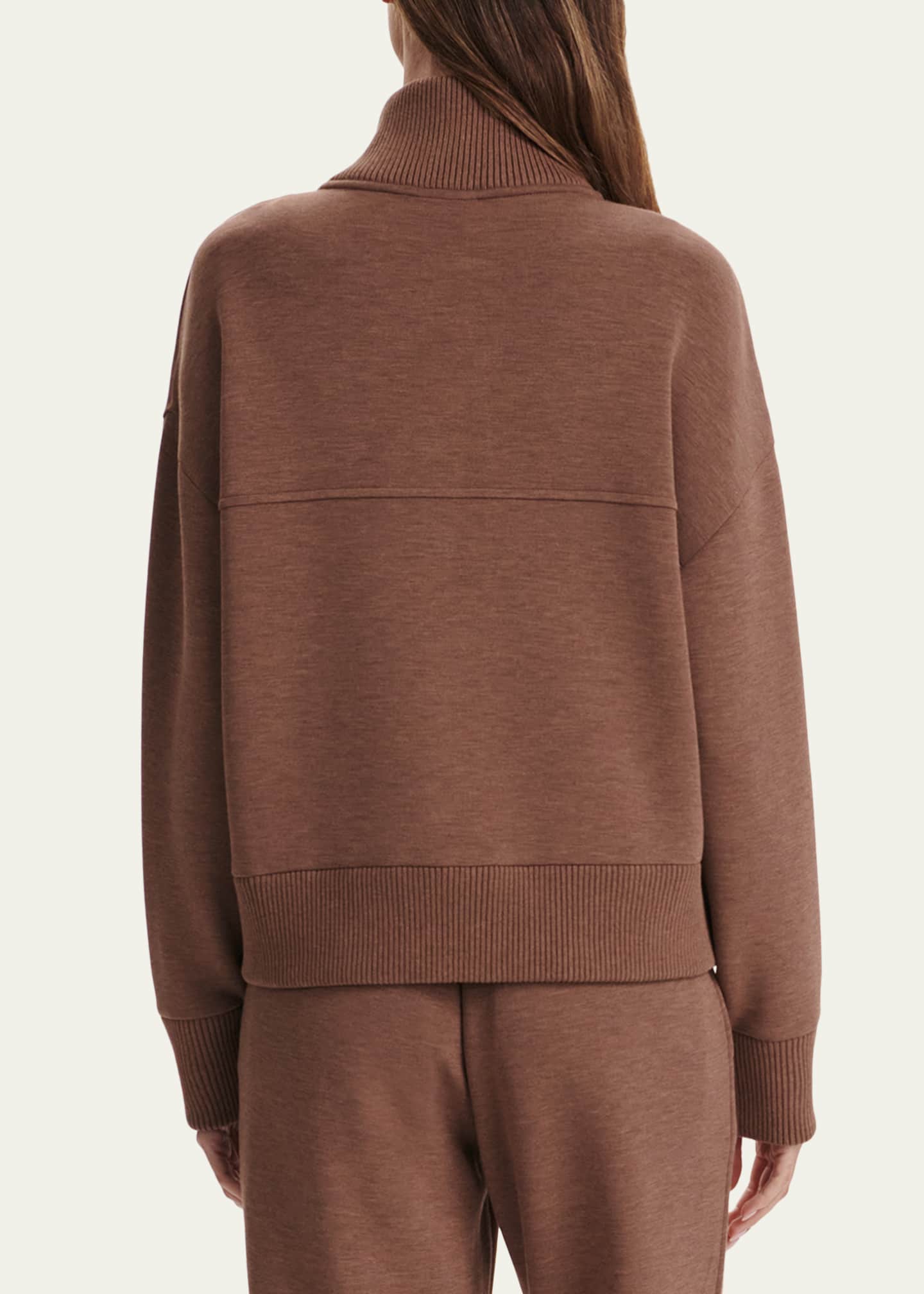 Varley Sabrina Button-Front Sweatshirt - Bergdorf Goodman