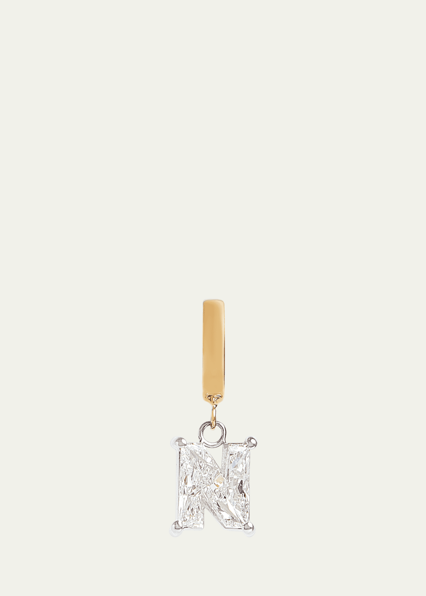Kendall Row Lab Grown Diamond 14K Letter Charm, N - Bergdorf Goodman