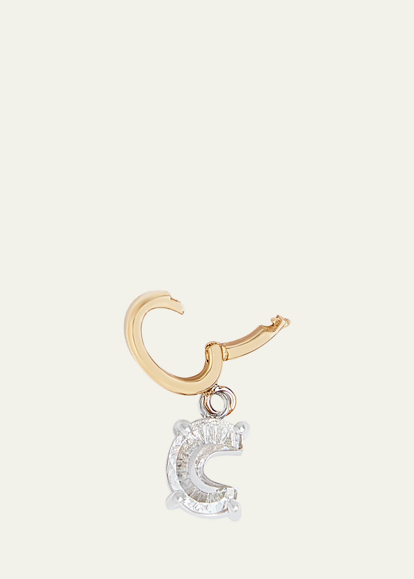 Kendall Row Lab Grown Diamond 14K Letter Charm, C - Bergdorf Goodman