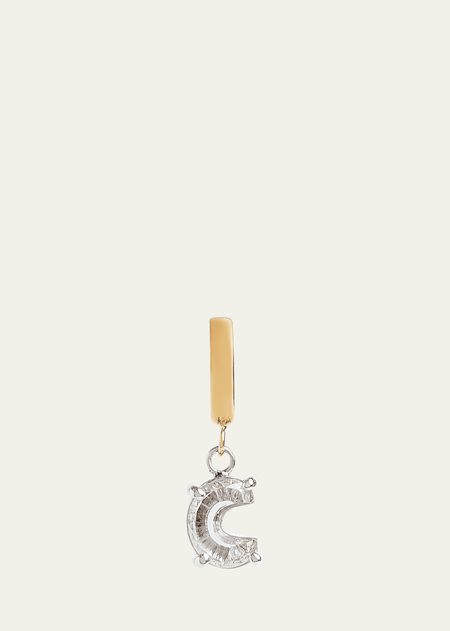 Kendall Row Lab Grown Diamond 14K Letter Charm, C - Bergdorf Goodman