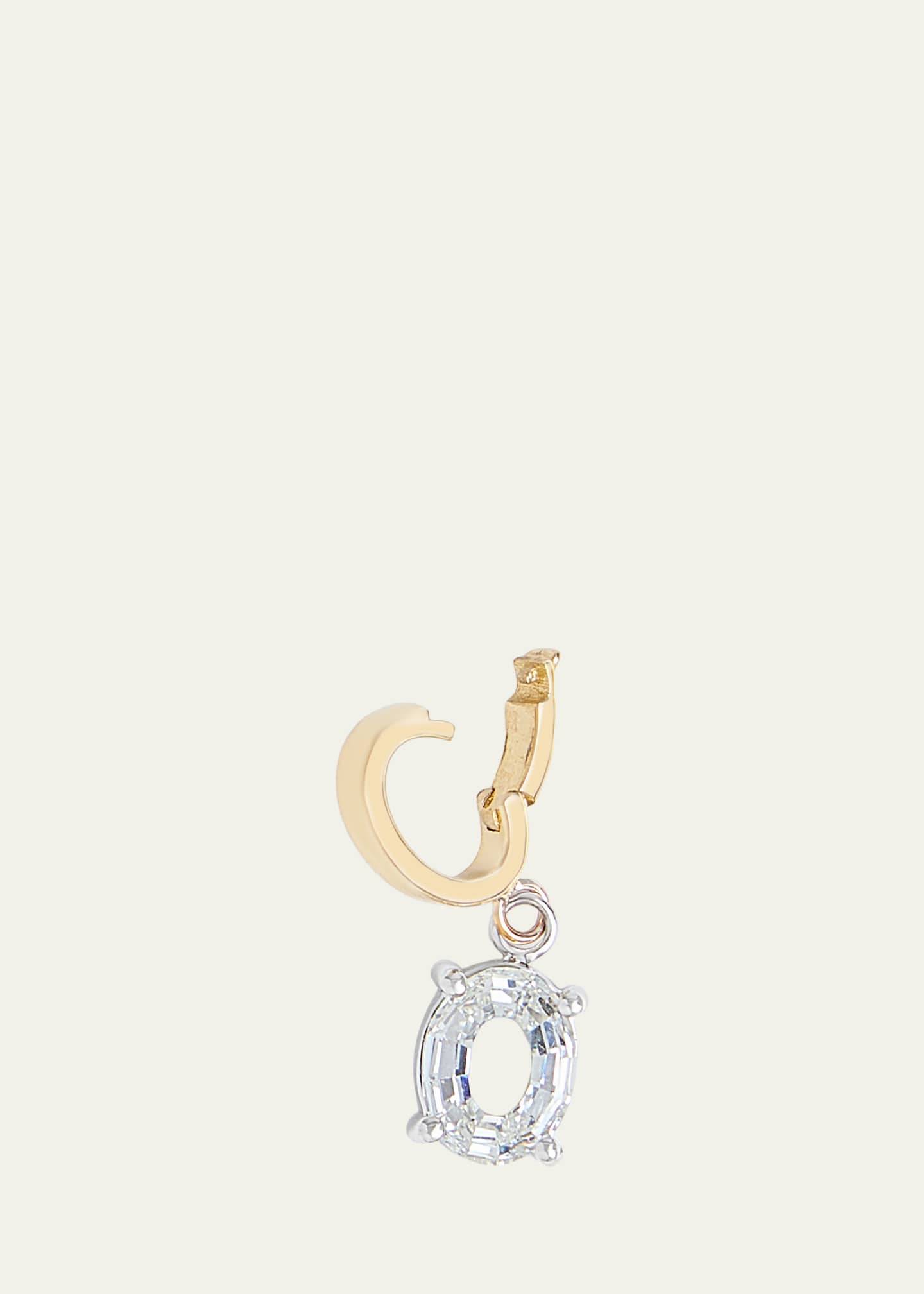 Kendall Row Lab Grown Diamond 14K Letter Charm, O - Bergdorf Goodman