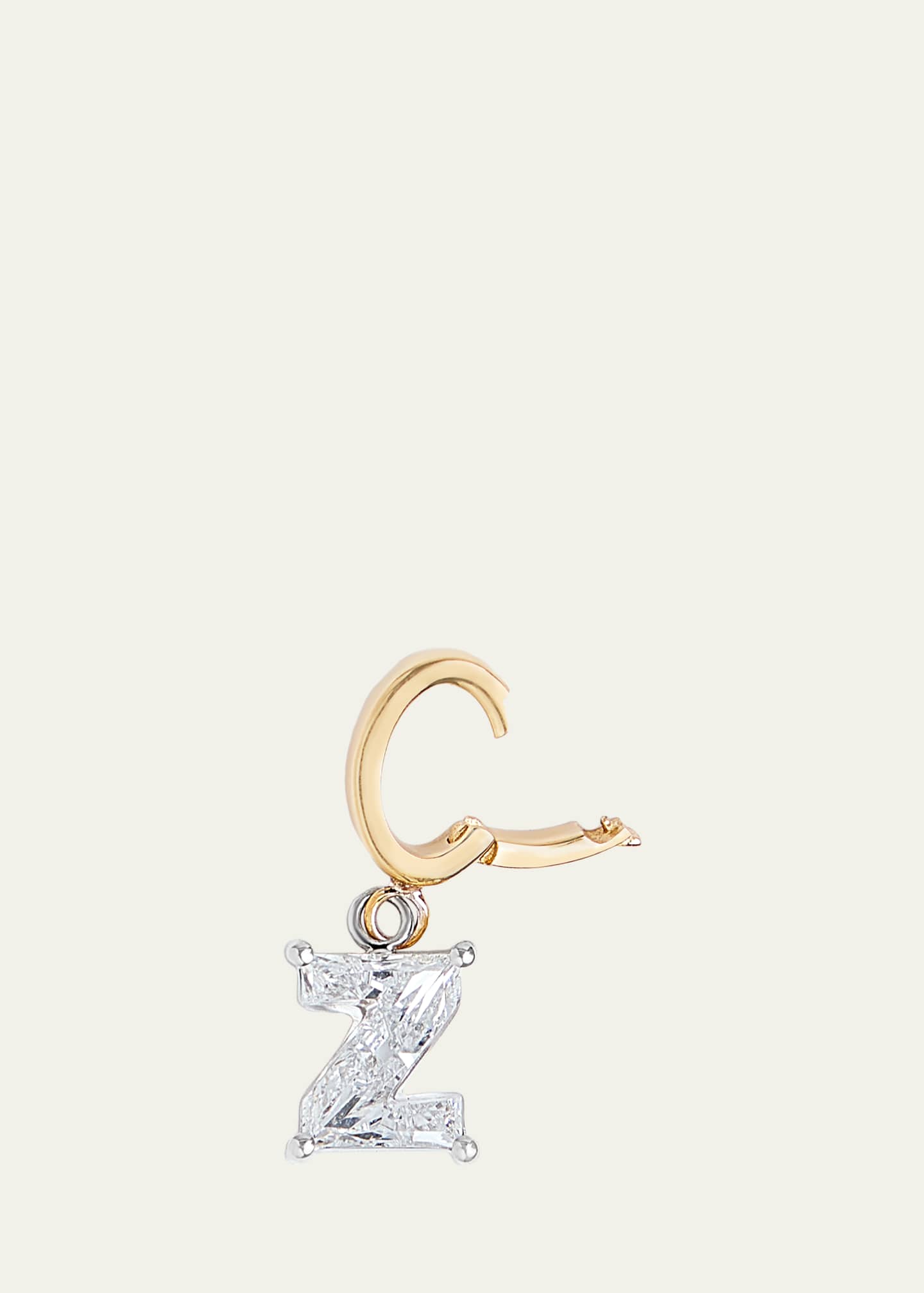 Kendall Row Lab Grown Diamond 14K Letter Charm, Y - Bergdorf Goodman