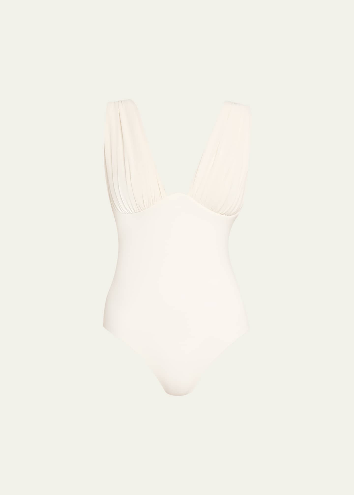 Zimmermann Awaken Gathered One-Piece Swimsuit - Bergdorf Goodman