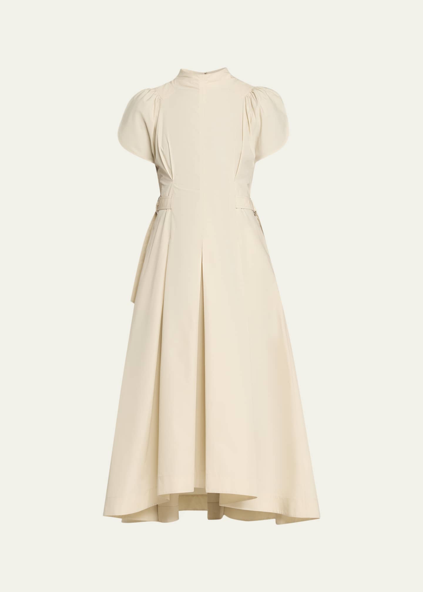 3.1 Phillip Lim A-Line Tulip-Sleeve Midi Dress - Bergdorf Goodman