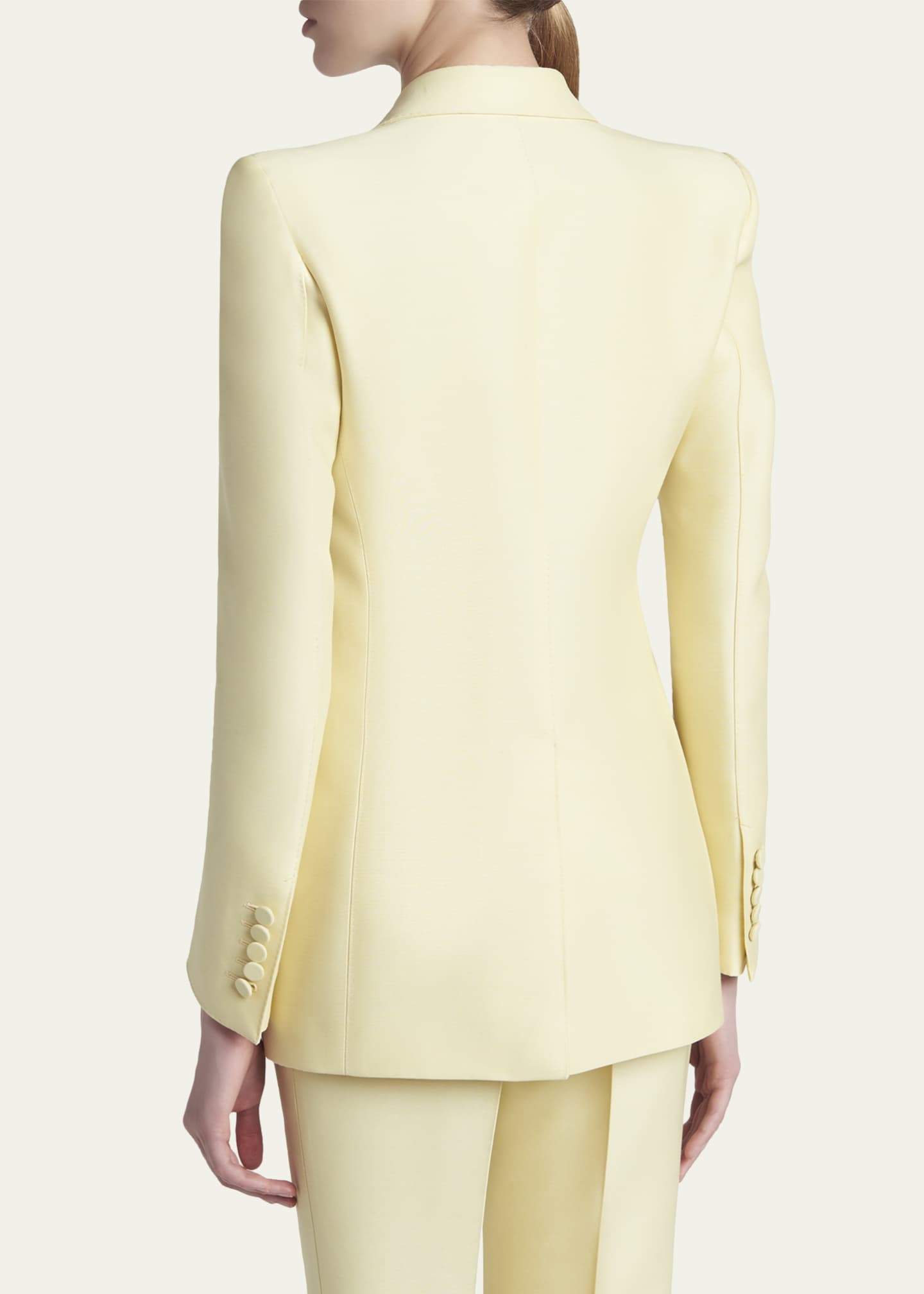 TOM FORD Wool Silk Single-Breasted Jacket - Bergdorf Goodman