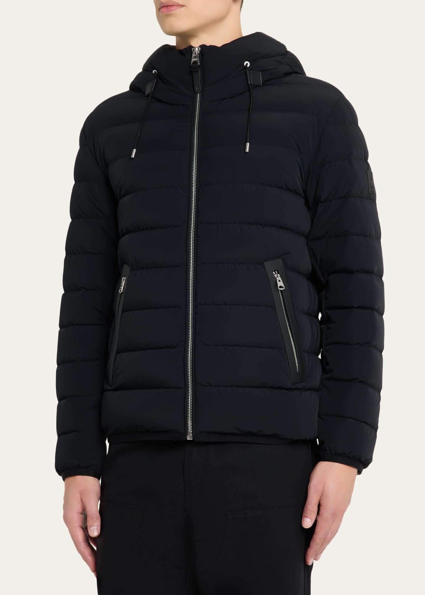 Mackage Men's Jack-Z Agile-360 Stretch Light Down Hooded Jacket ...