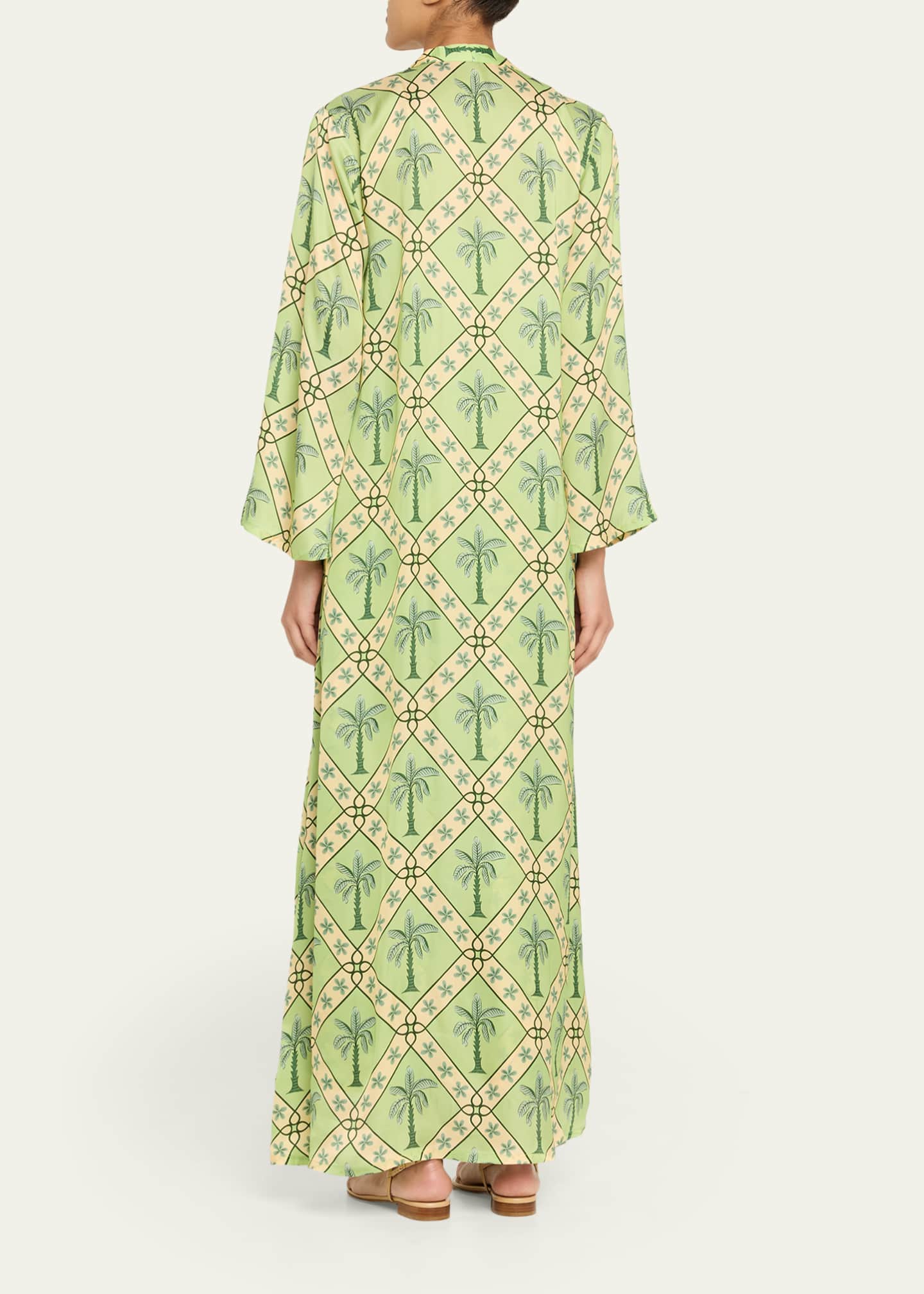 Verandah Palm Resort Maxi Dress & Duster Set - Bergdorf Goodman