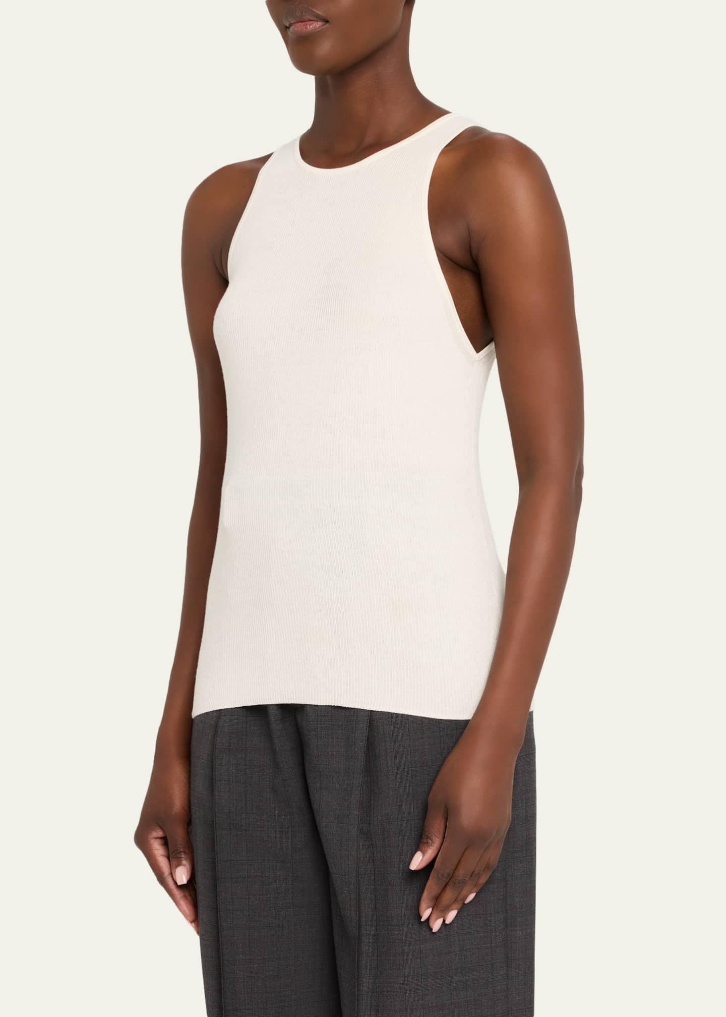 TWP Harbor Cotton-Silk Tank Top - Bergdorf Goodman