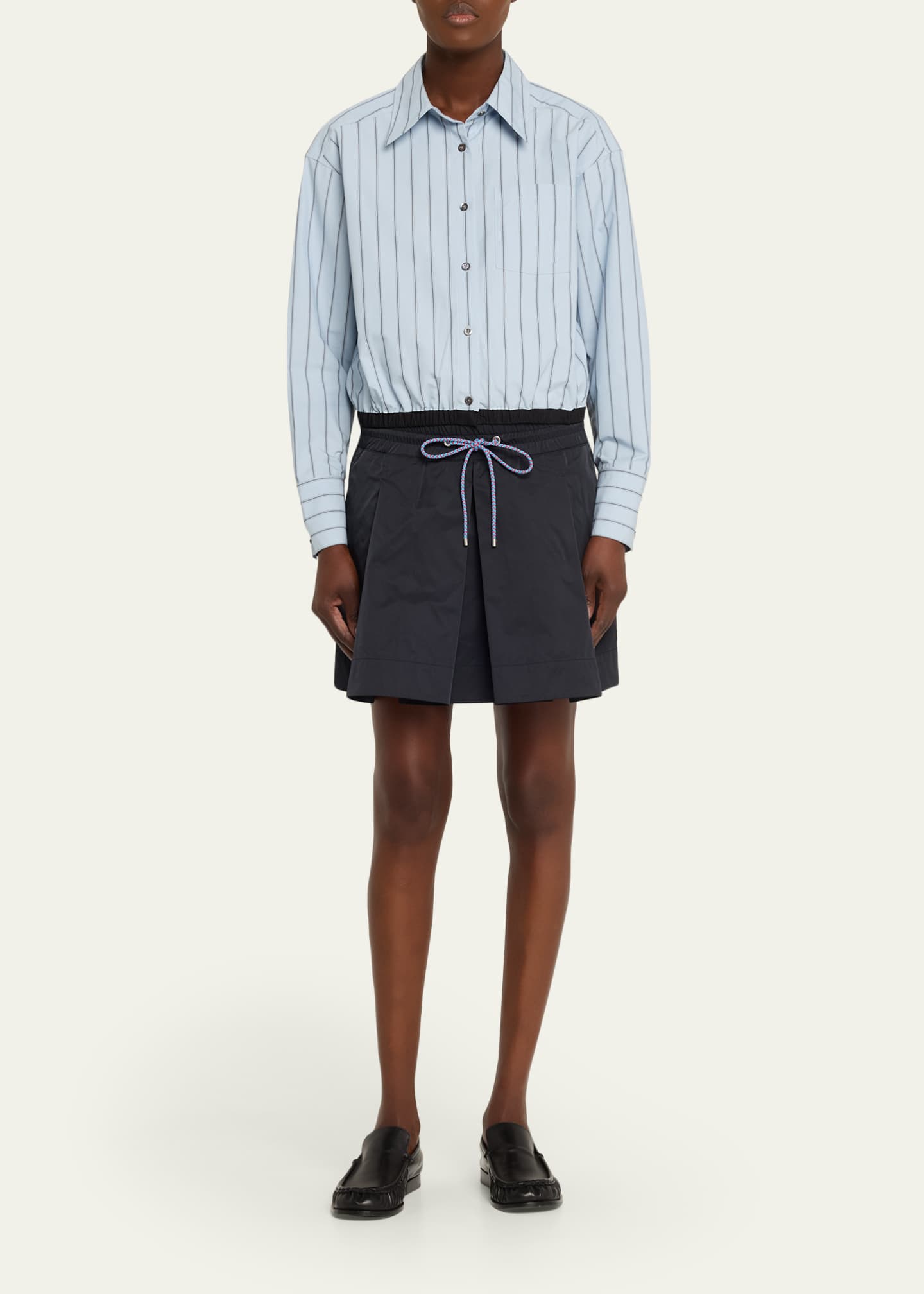3.1 Phillip Lim Ripstop Mini Skirt - Bergdorf Goodman