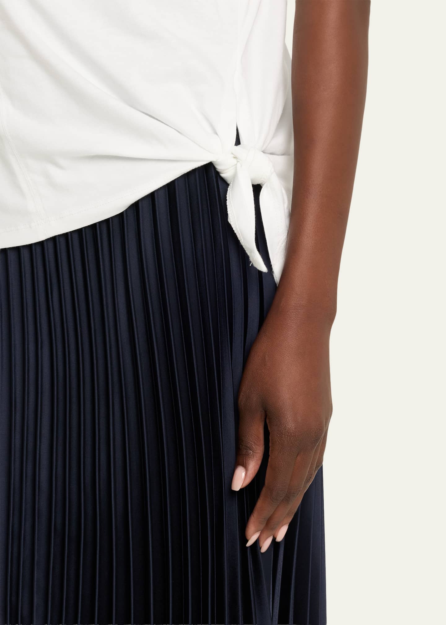 3.1 Phillip Lim Short-Sleeve T-Shirt Combo Midi Dress - Bergdorf Goodman