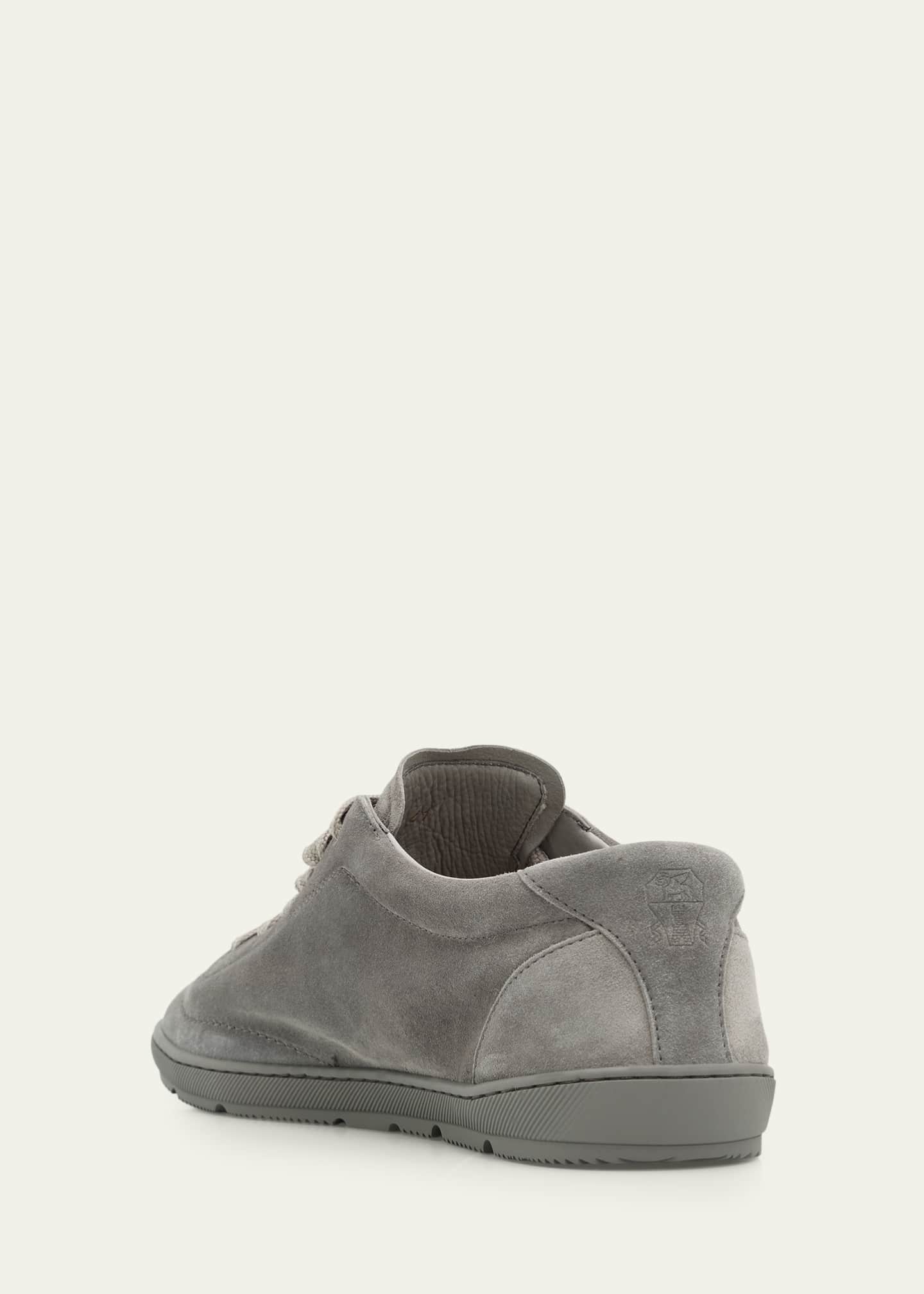 Brunello Cucinelli Men's Unlined Suede Low-Top Sneakers - Bergdorf Goodman