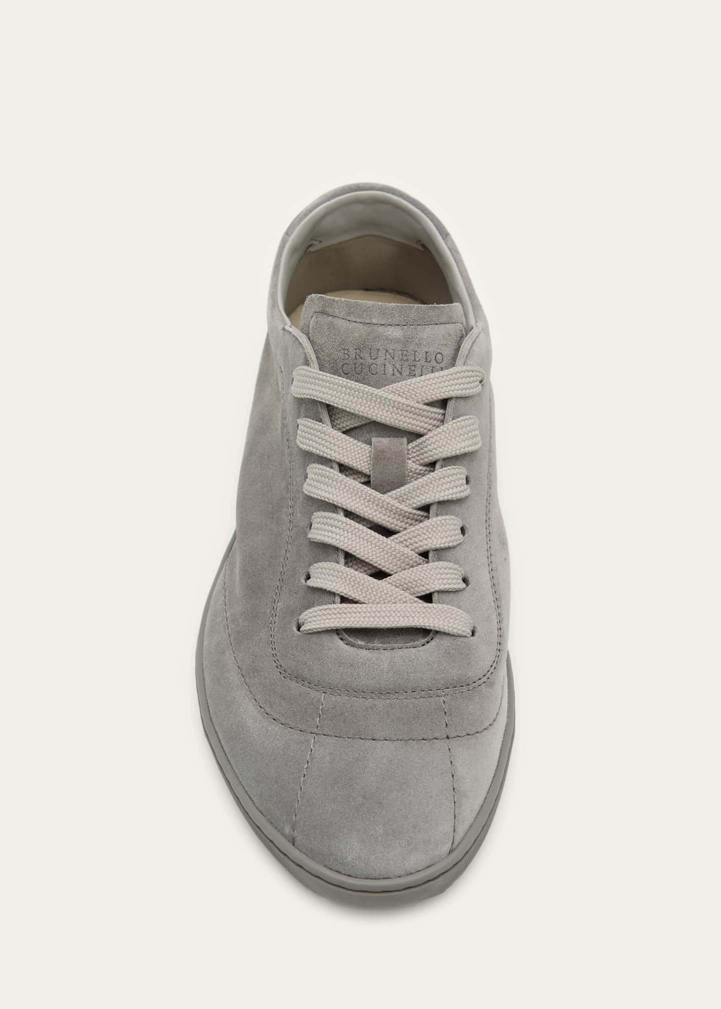 Brunello Cucinelli Men's Unlined Suede Low-Top Sneakers - Bergdorf Goodman