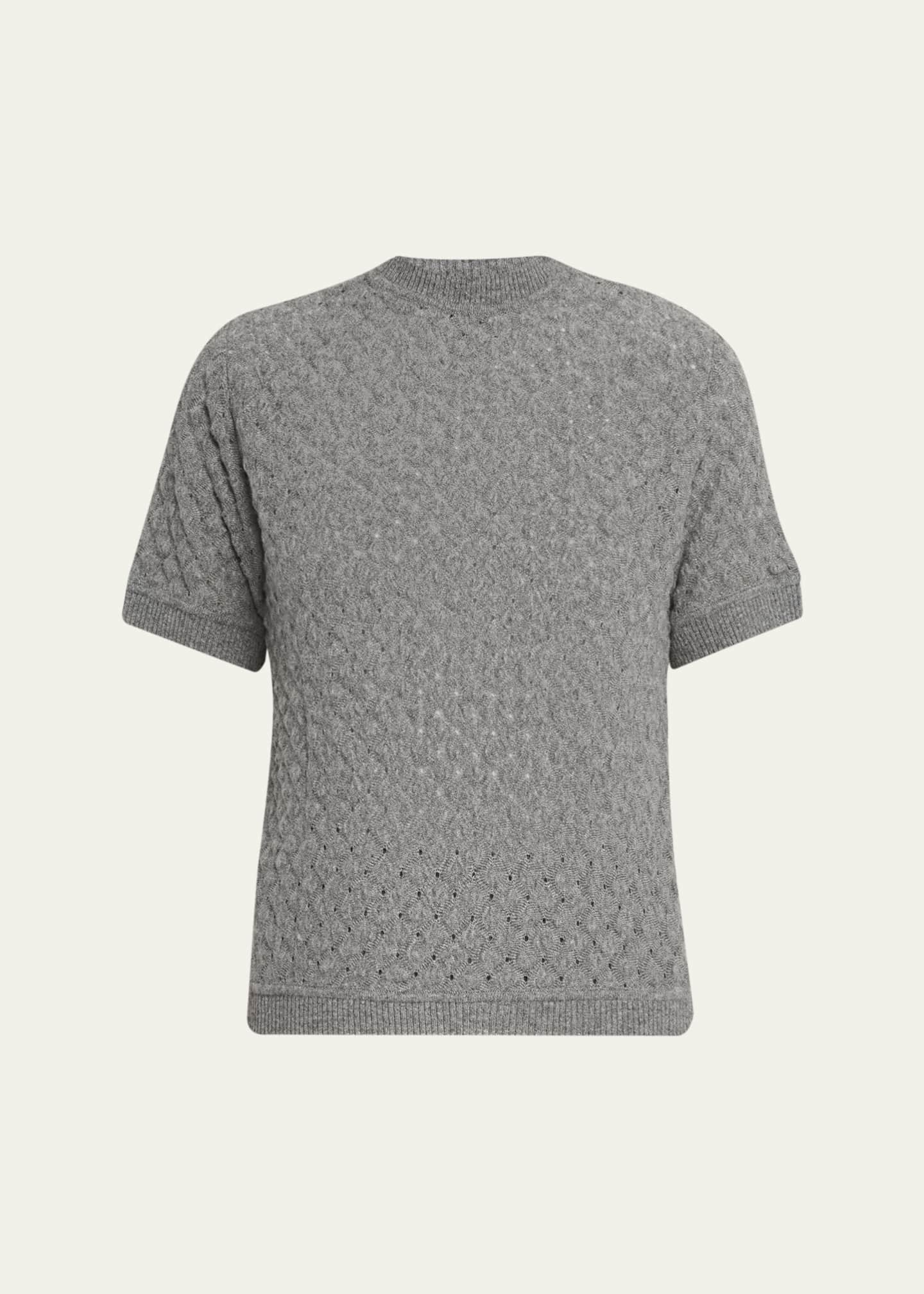 Missoni Raschel Laced Cashmere Sweater - Bergdorf Goodman