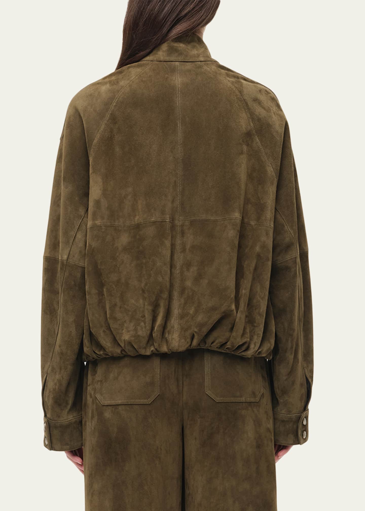 SIMKHAI Marley Suede Jacket - Bergdorf Goodman