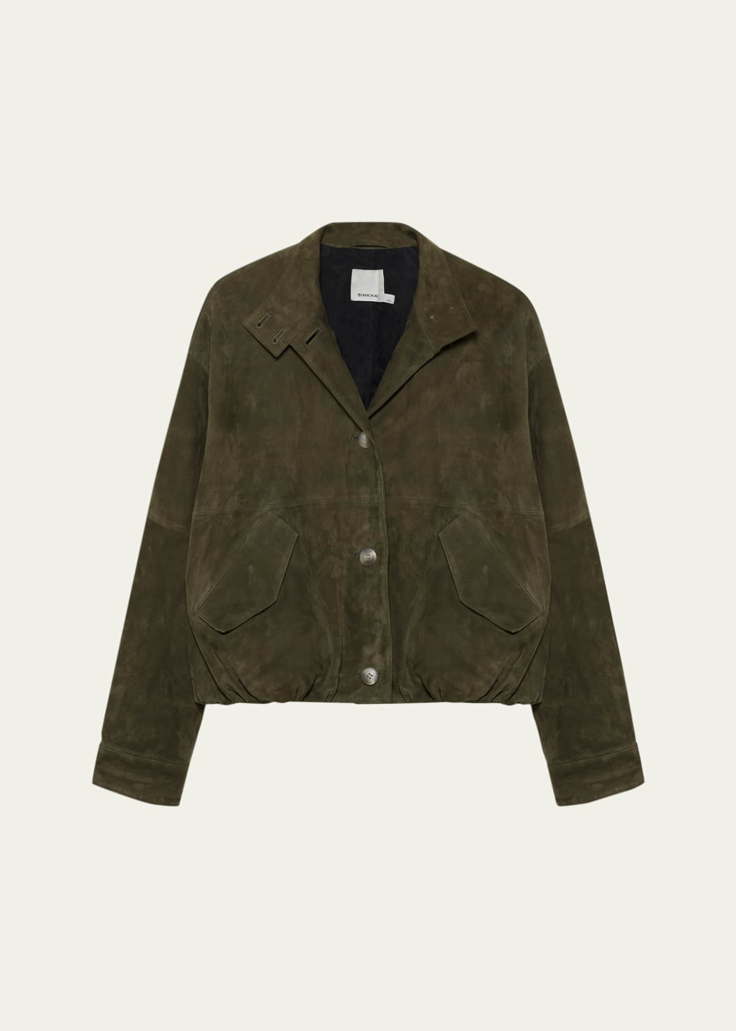 SIMKHAI Marley Suede Jacket - Bergdorf Goodman