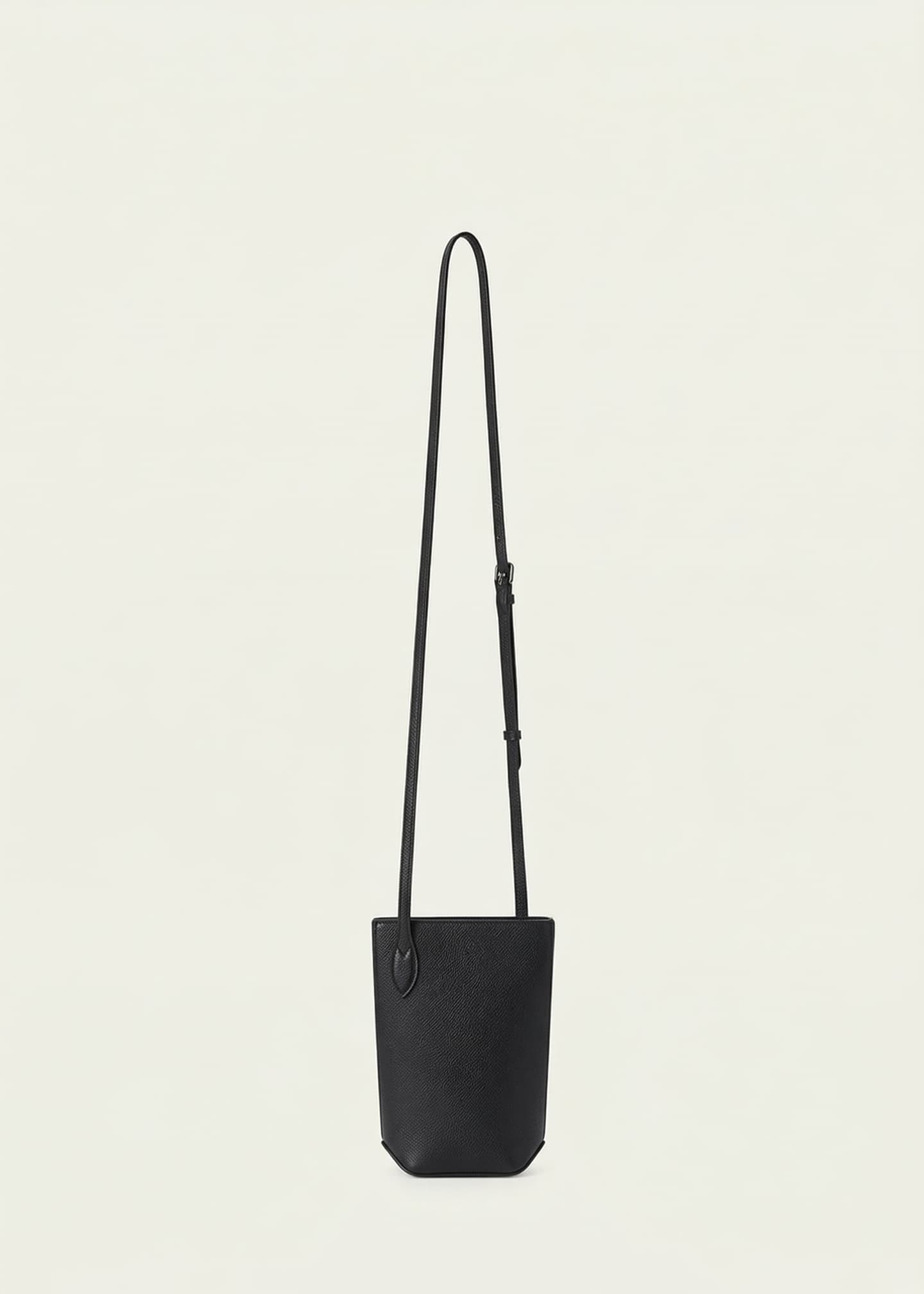 Valextra Vivi Leather Crossbody Phone Bag - Bergdorf Goodman