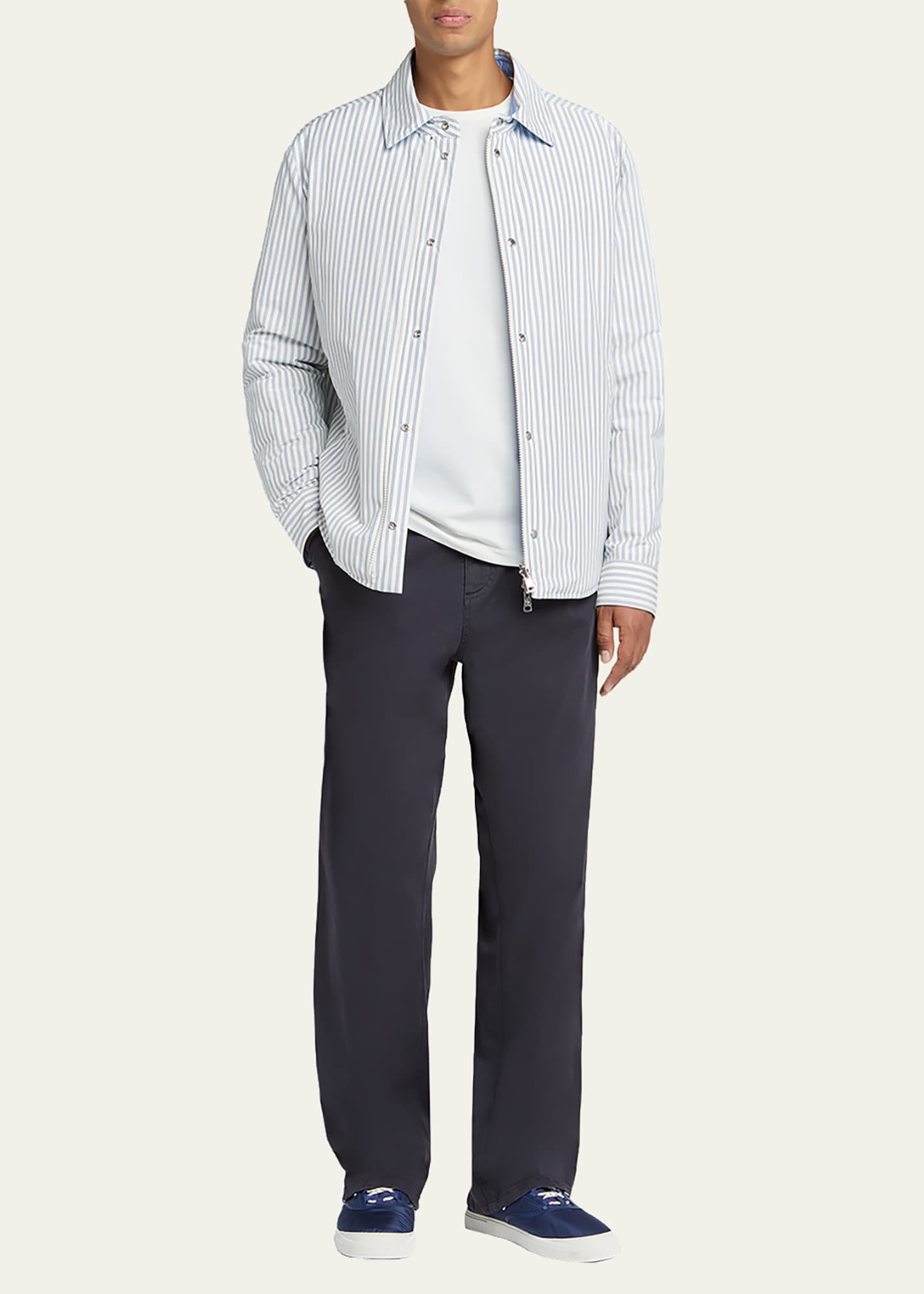 Moncler Men's Vera Nylon Low-Top Sneakers - Bergdorf Goodman